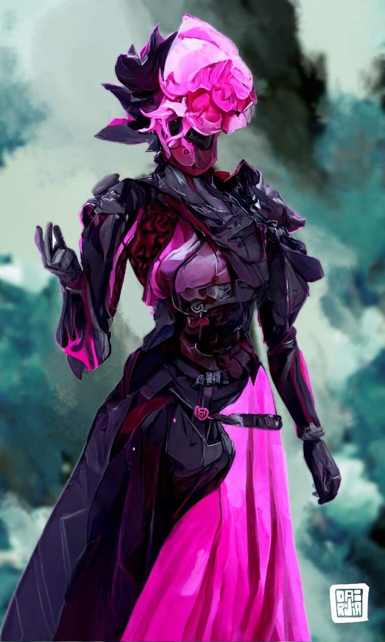 ArtStation - Flora Knight Rin