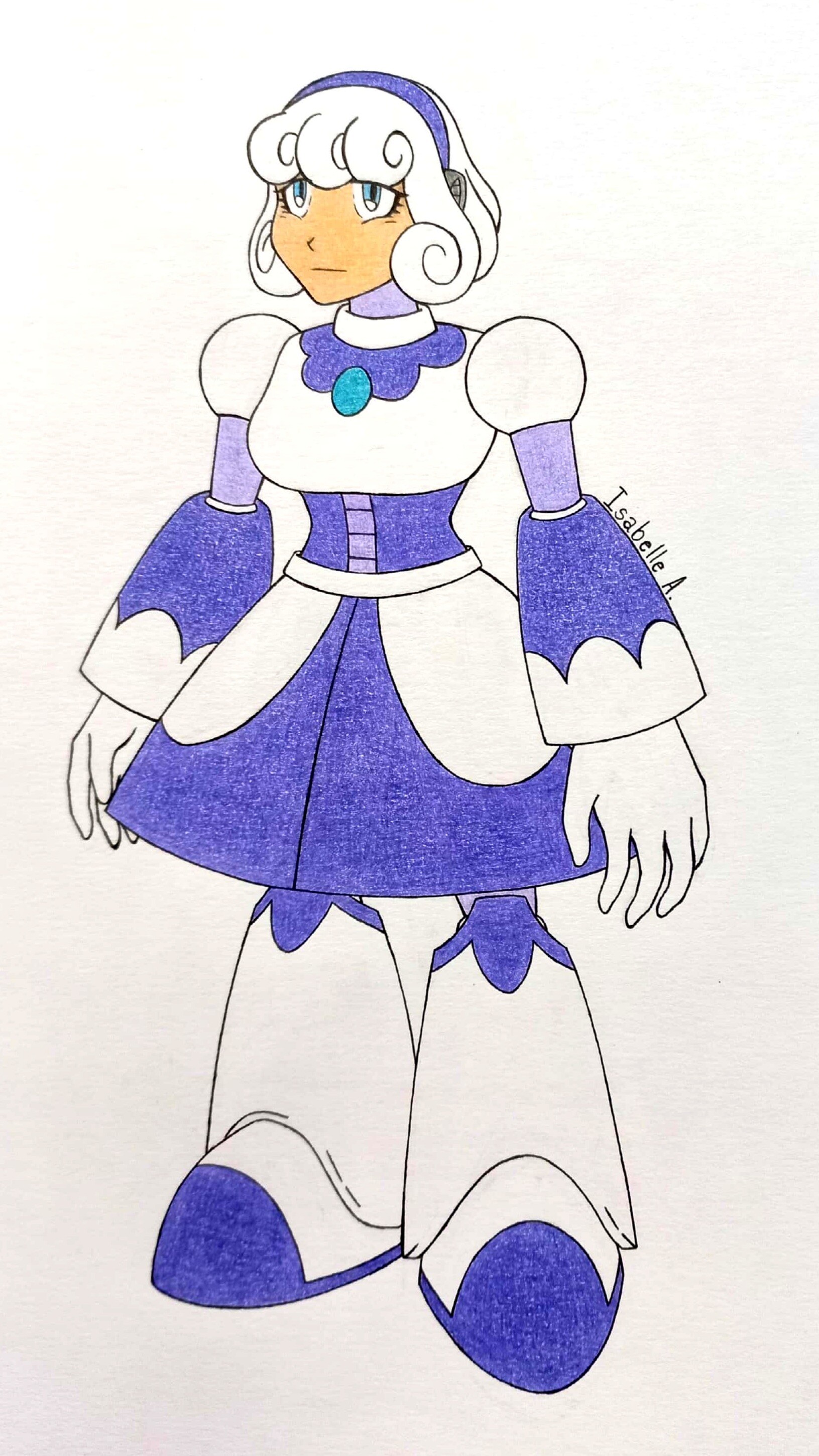 ArtStation - Mega Man OC: Sky Woman