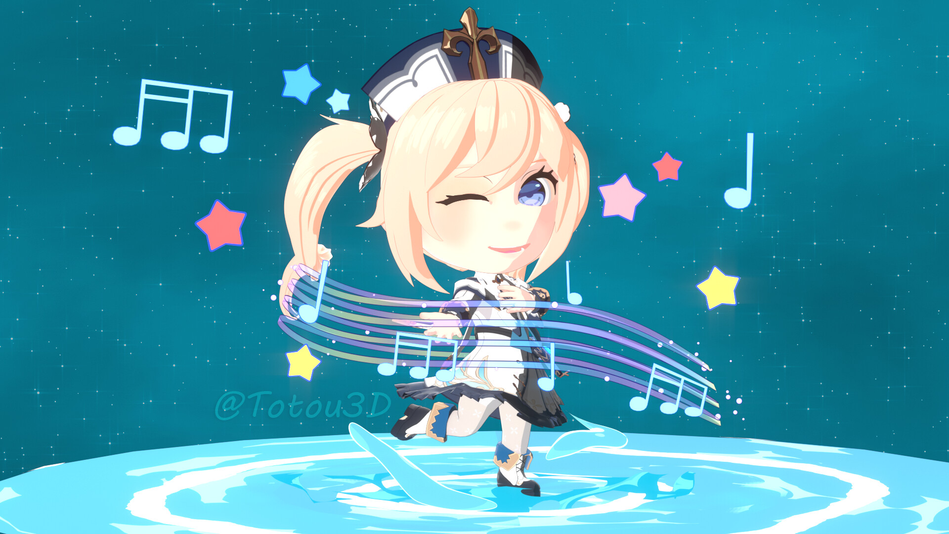 ArtStation - Barbara Genshin Impact