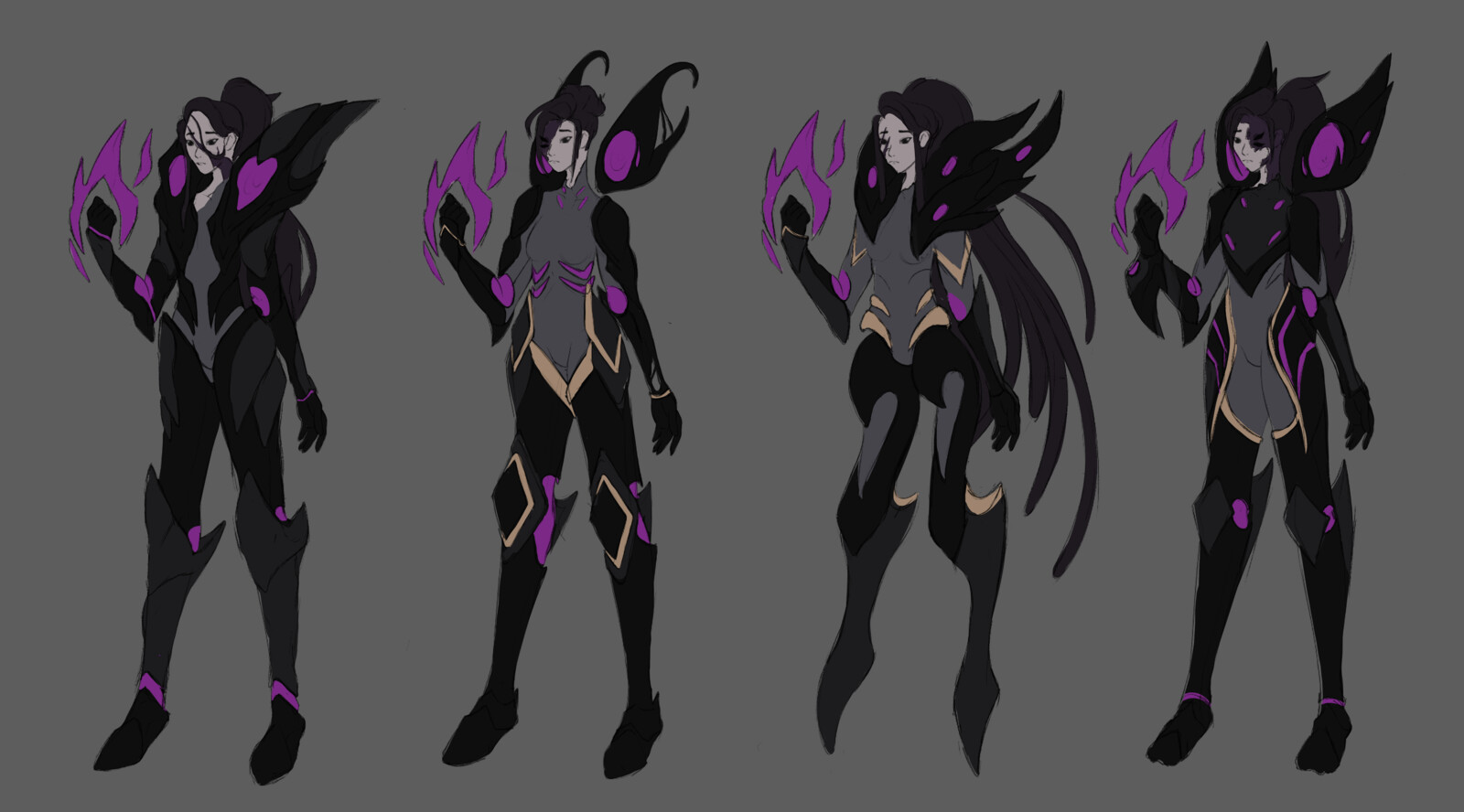 Elise Colley - League Of Legends Kai'Sa Redesign Ideas