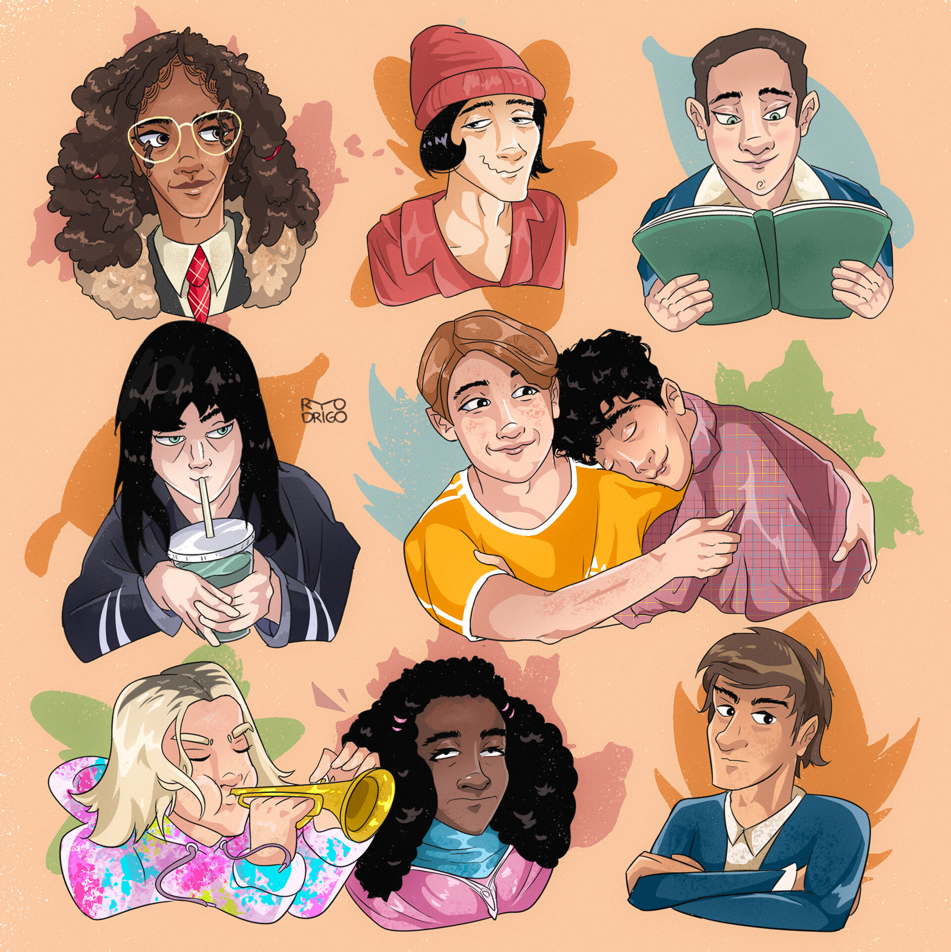 ArtStation - Heartstopper Cast