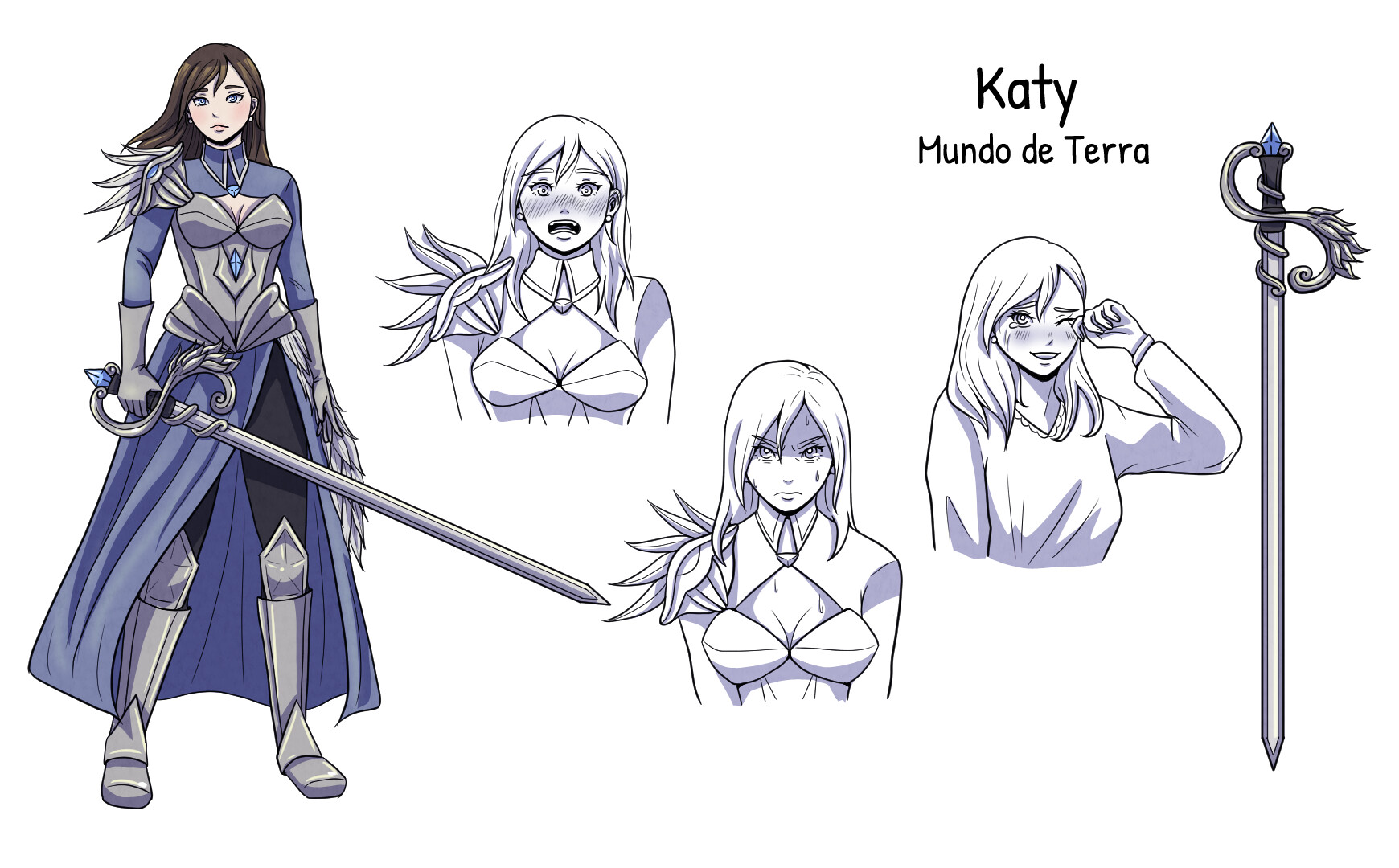 ArtStation - Character design for my webtoon