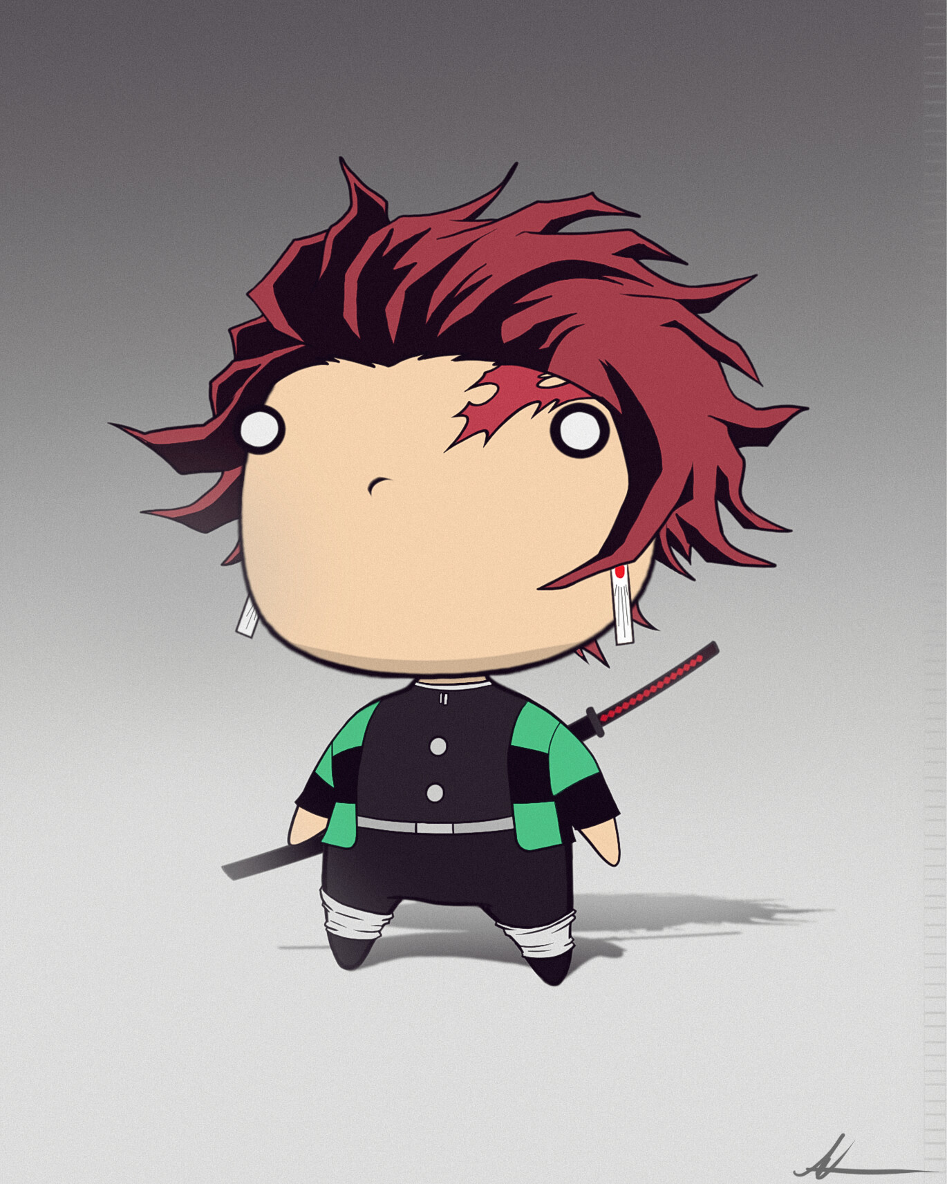 ArtStation - A swordsman