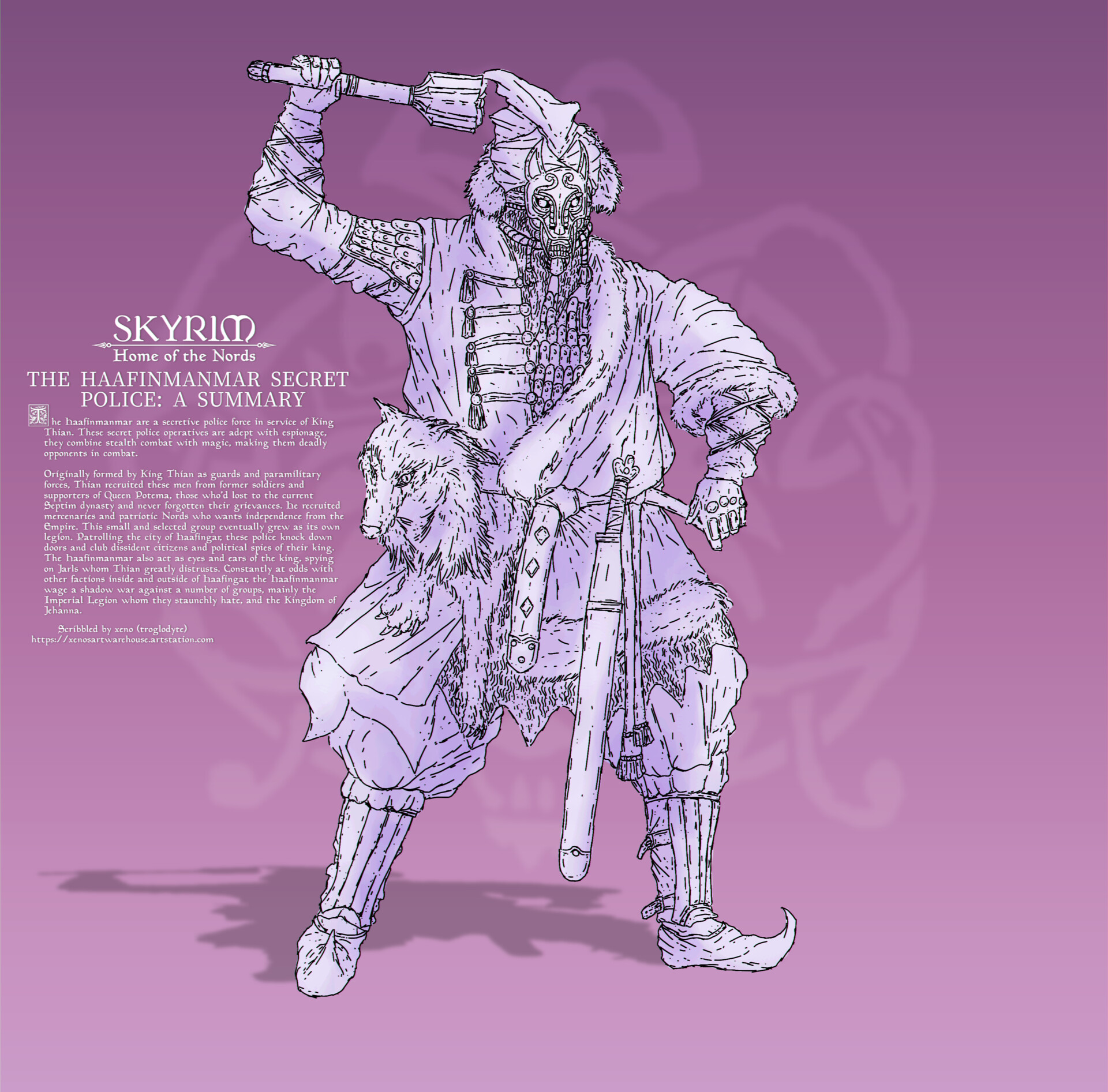 ArtStation - El Haafingar Sekrit Polizei: Another Redesign
