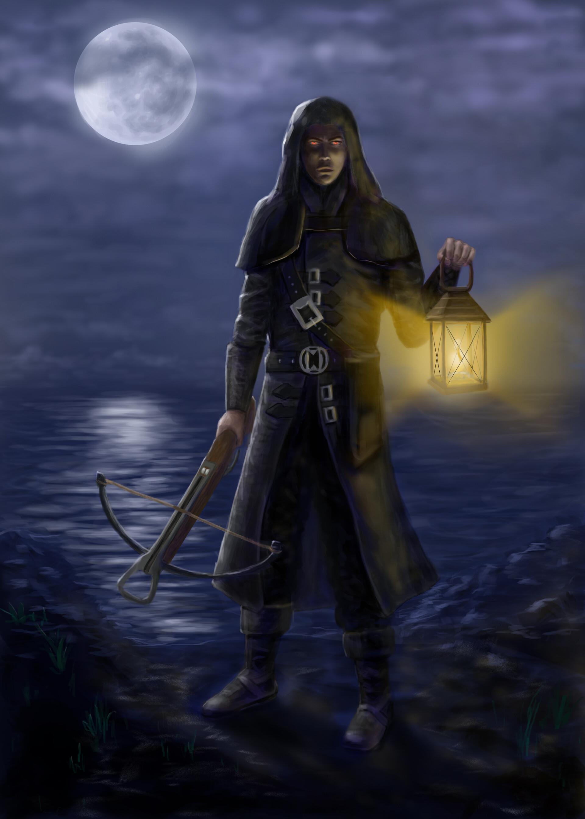 ArtStation - vampire hunter