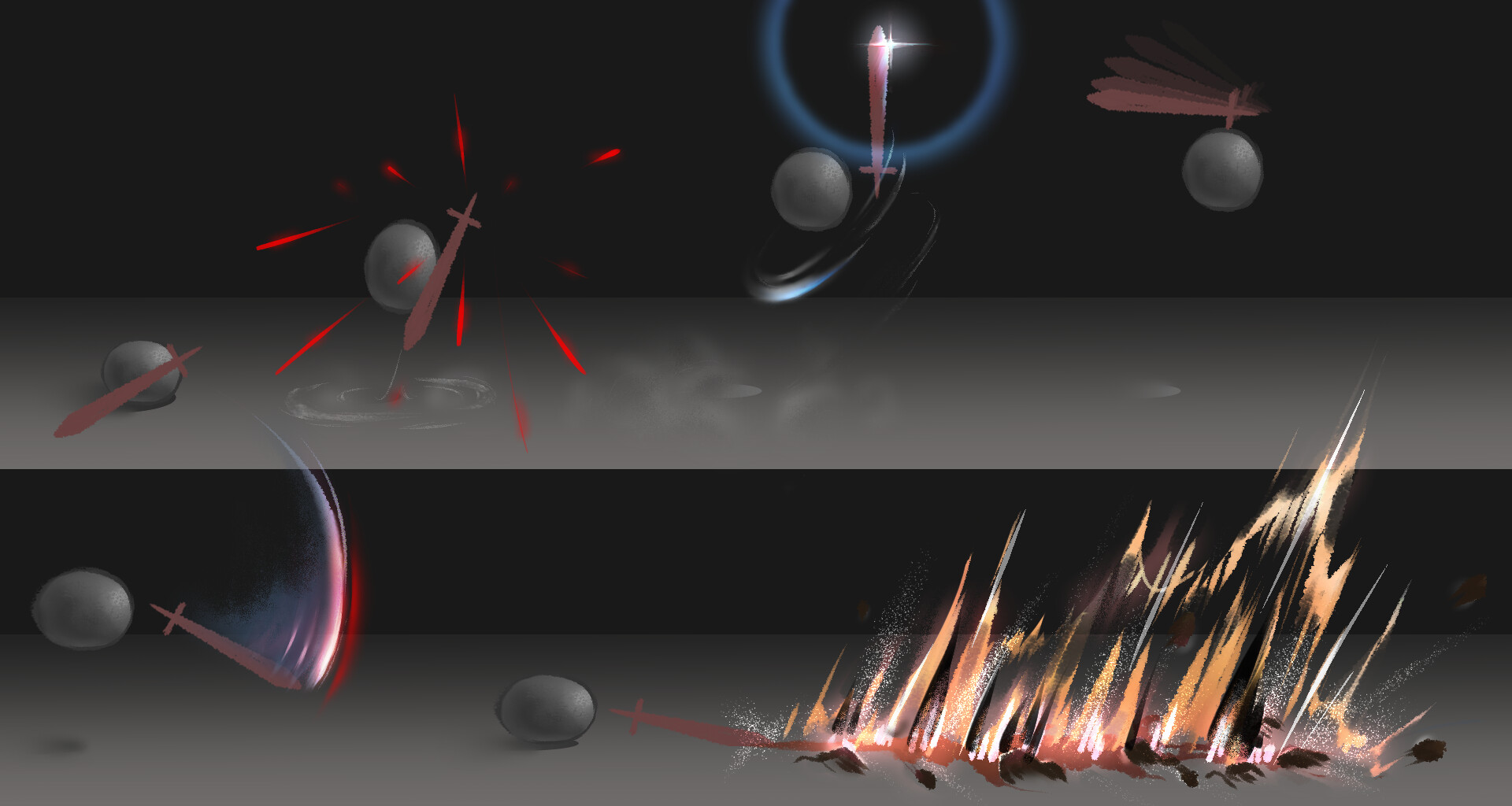 ArtStation - vfx sword_slash practice