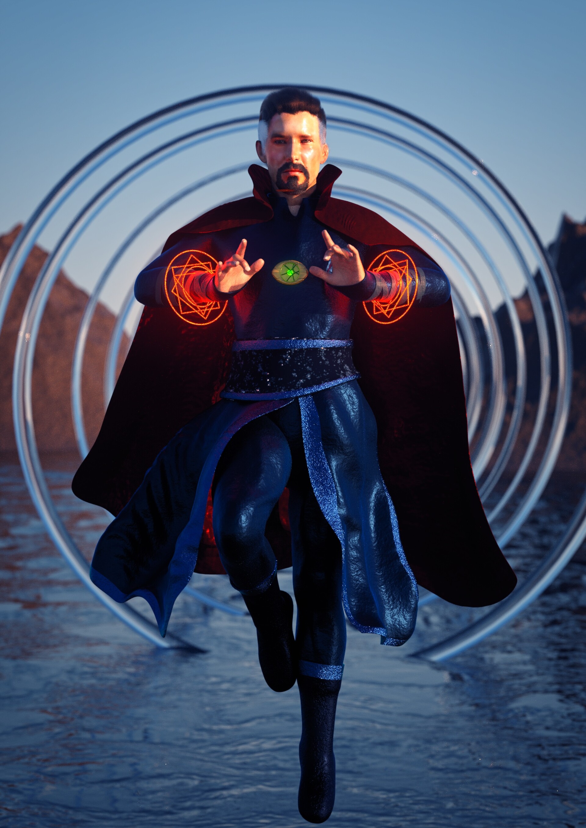 ArtStation - Dr Strange Fan Art
