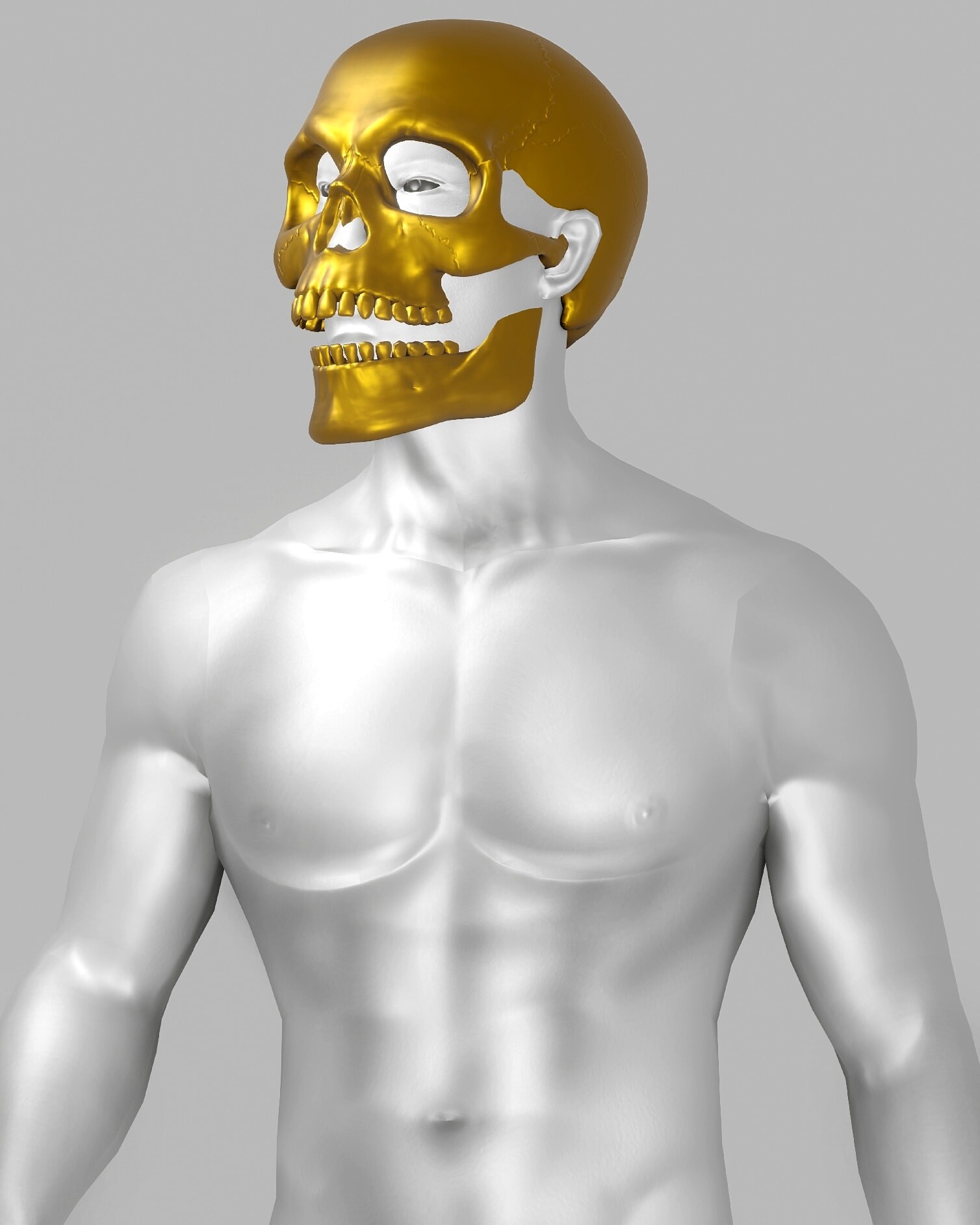 ArtStation - White Skull