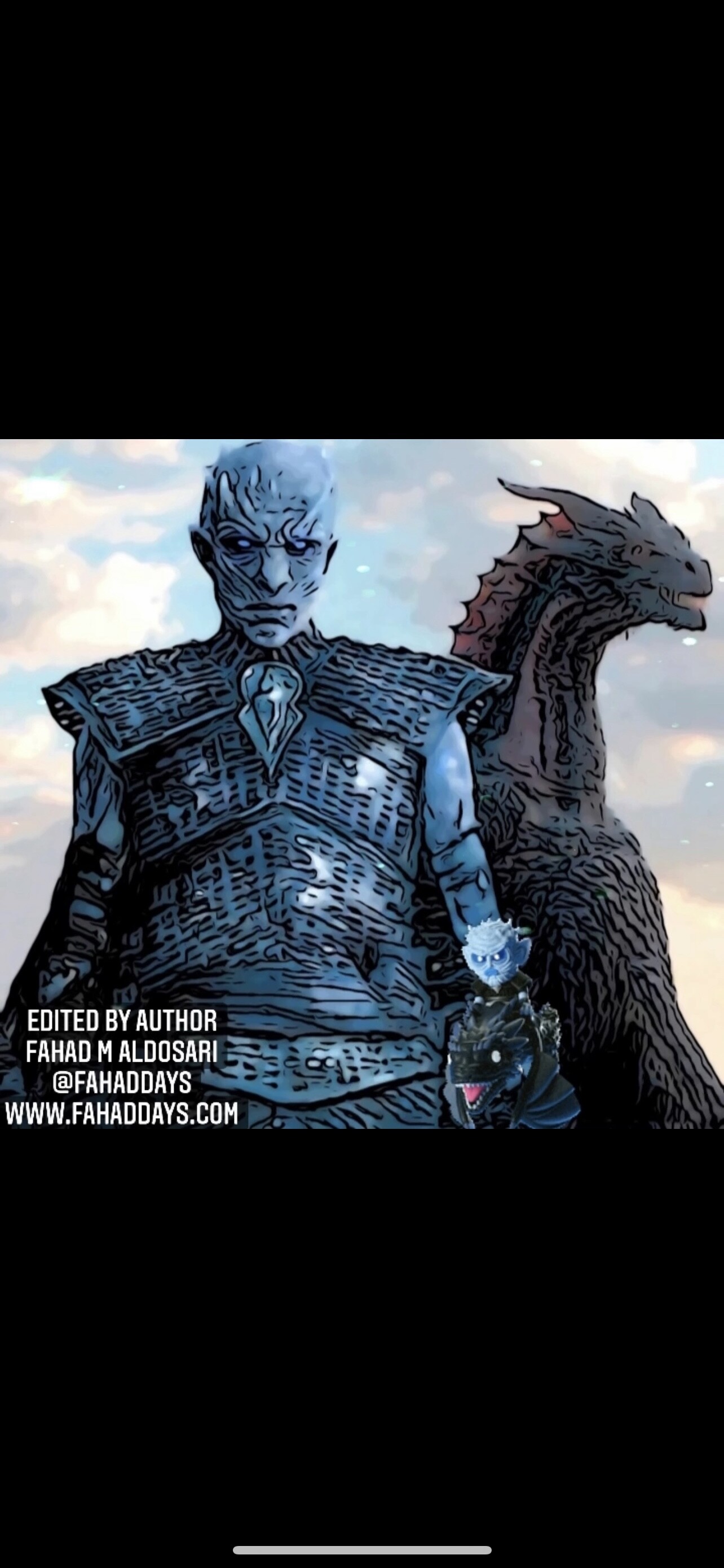 ArtStation - Night king from game of thrones @fahaddays on instagram