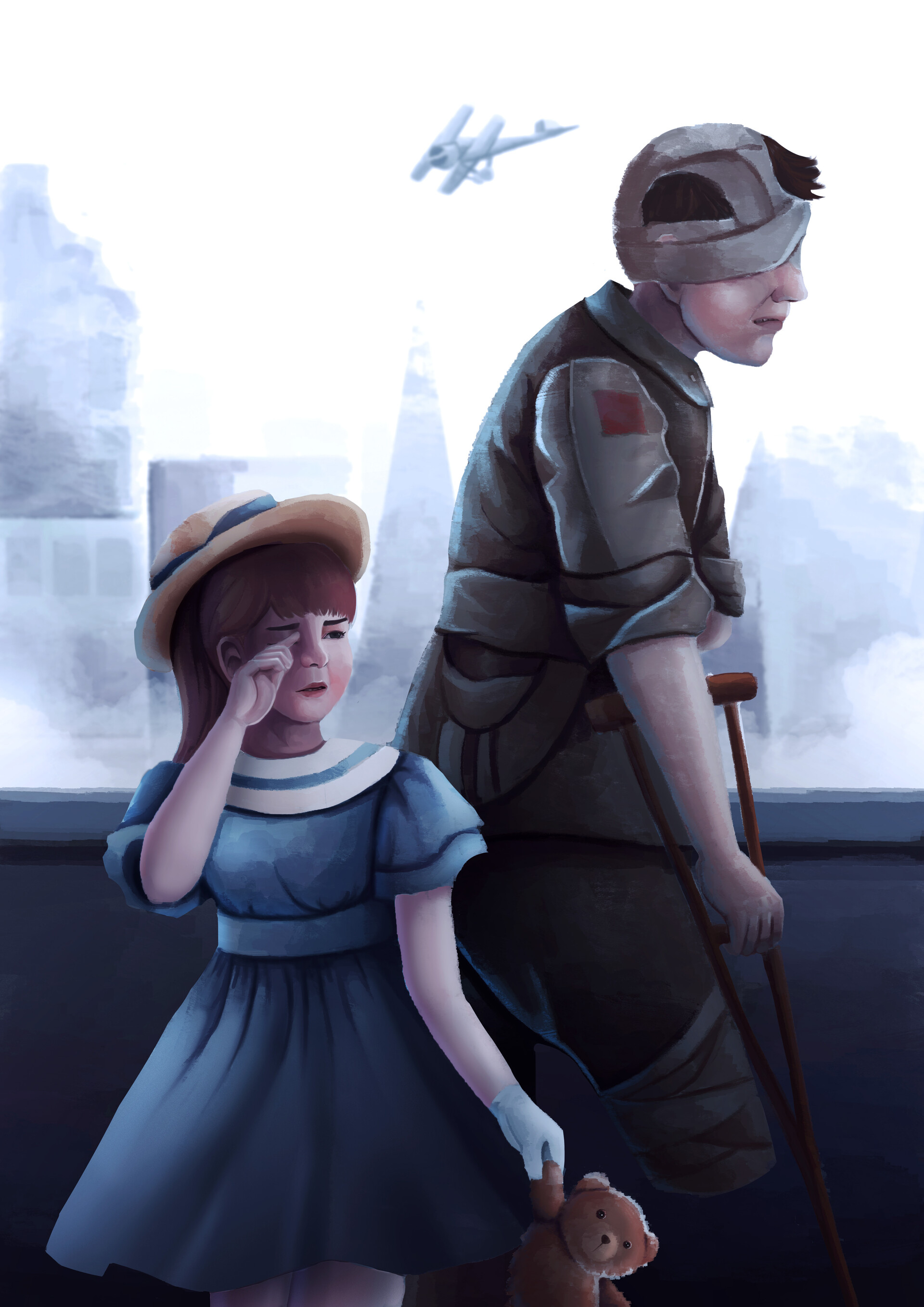 ArtStation - Crying Girl