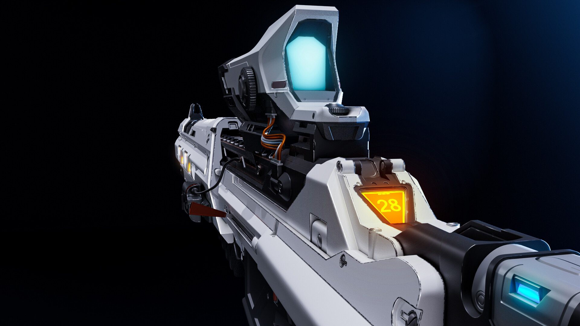 ArtStation - sci-fi assault rifle