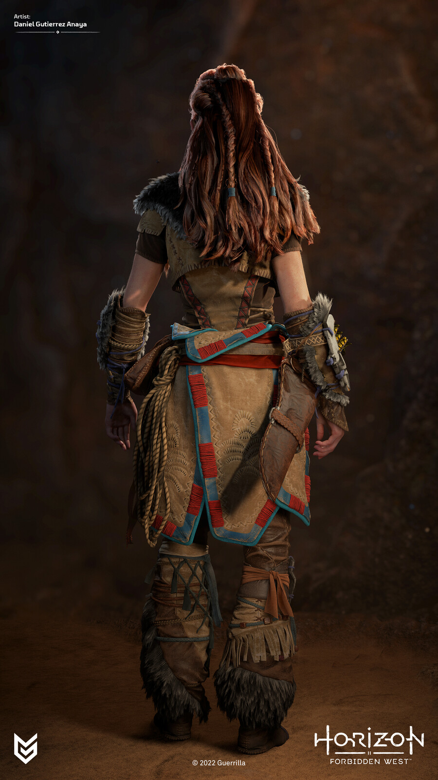 Daniel Gutierrez Anaya - Horizon Forbidden West - Aloy Nora Huntress