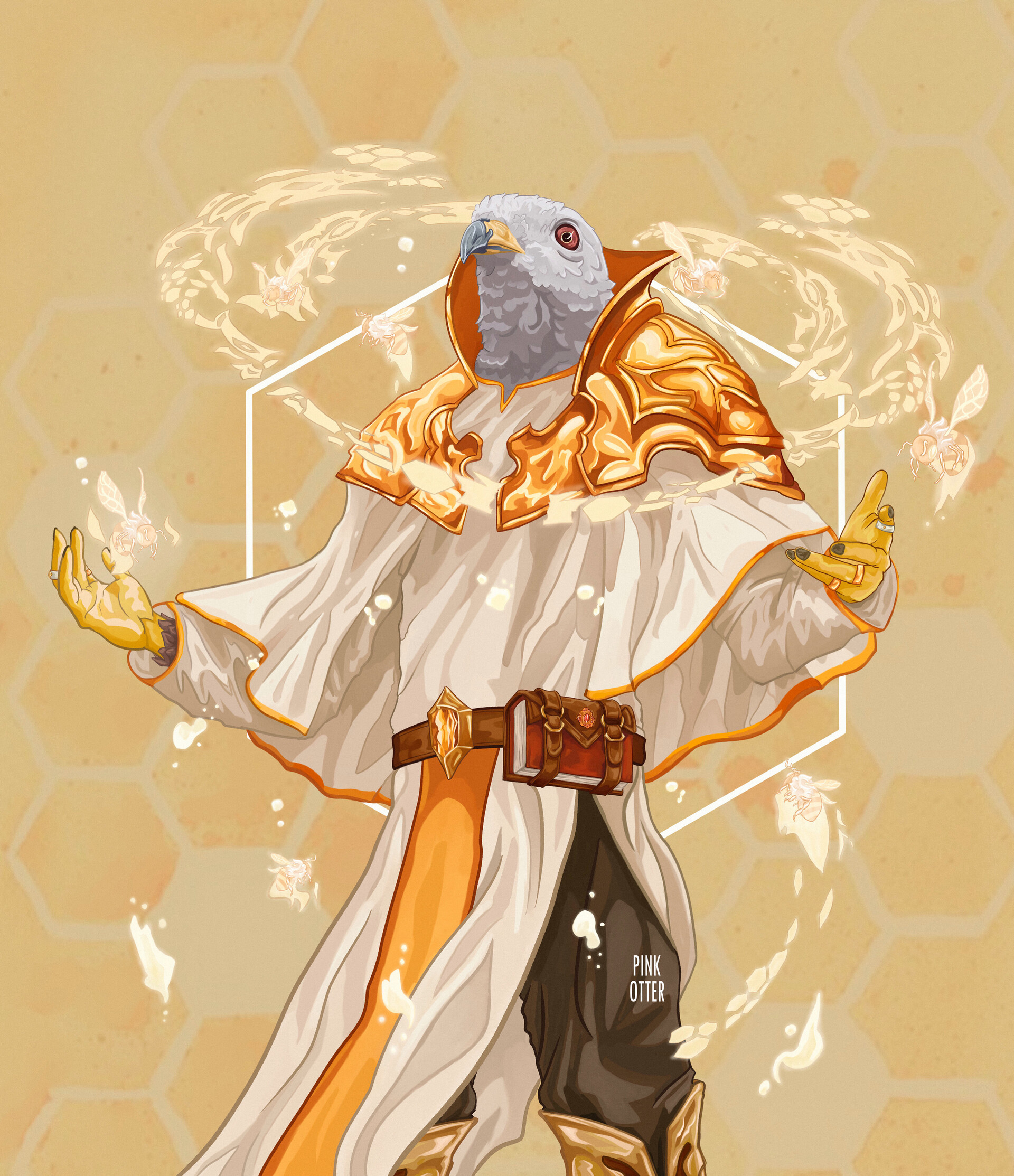 ArtStation - The Spirit Caller - DnD Cleric 🙏 🐝