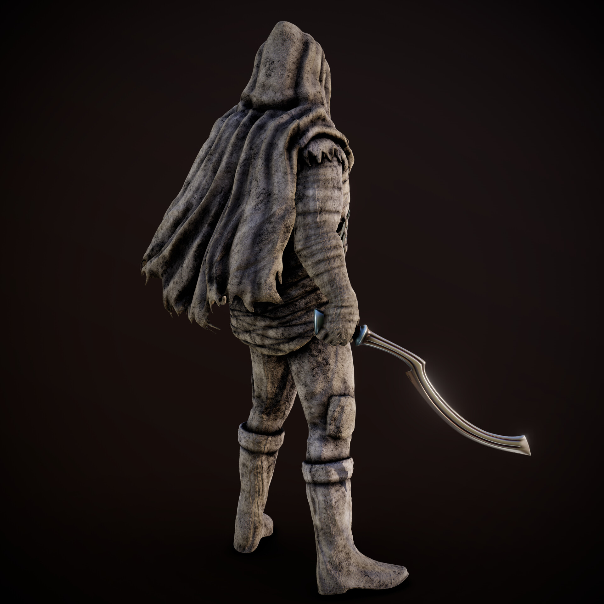 Amin Adukov - Moon Knight Jake Lockley Costume