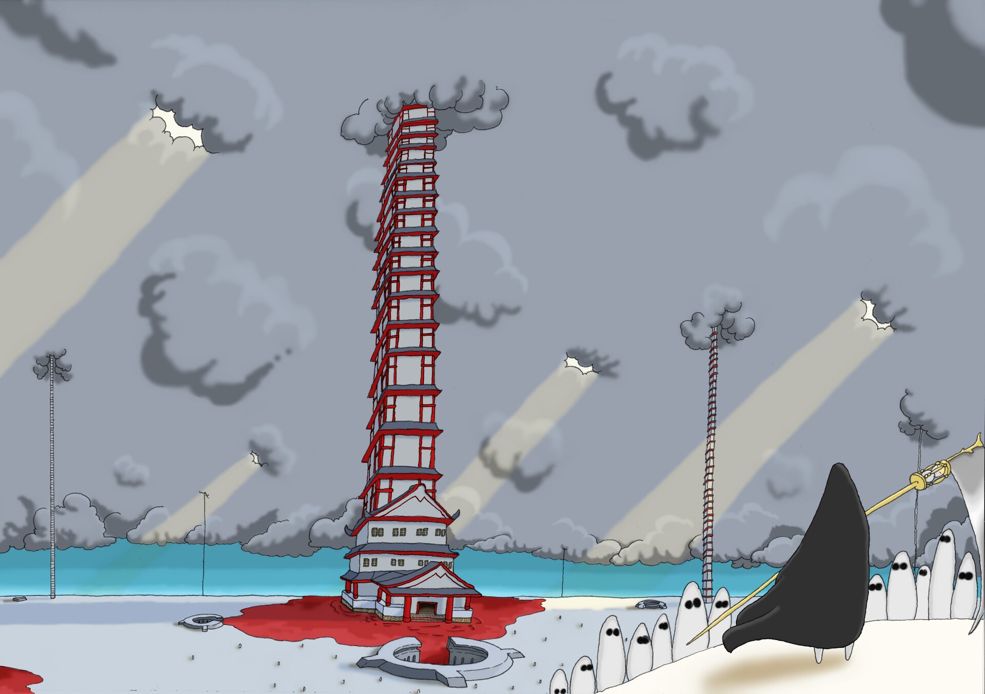 Cian Dooley - Old Animation Layout work