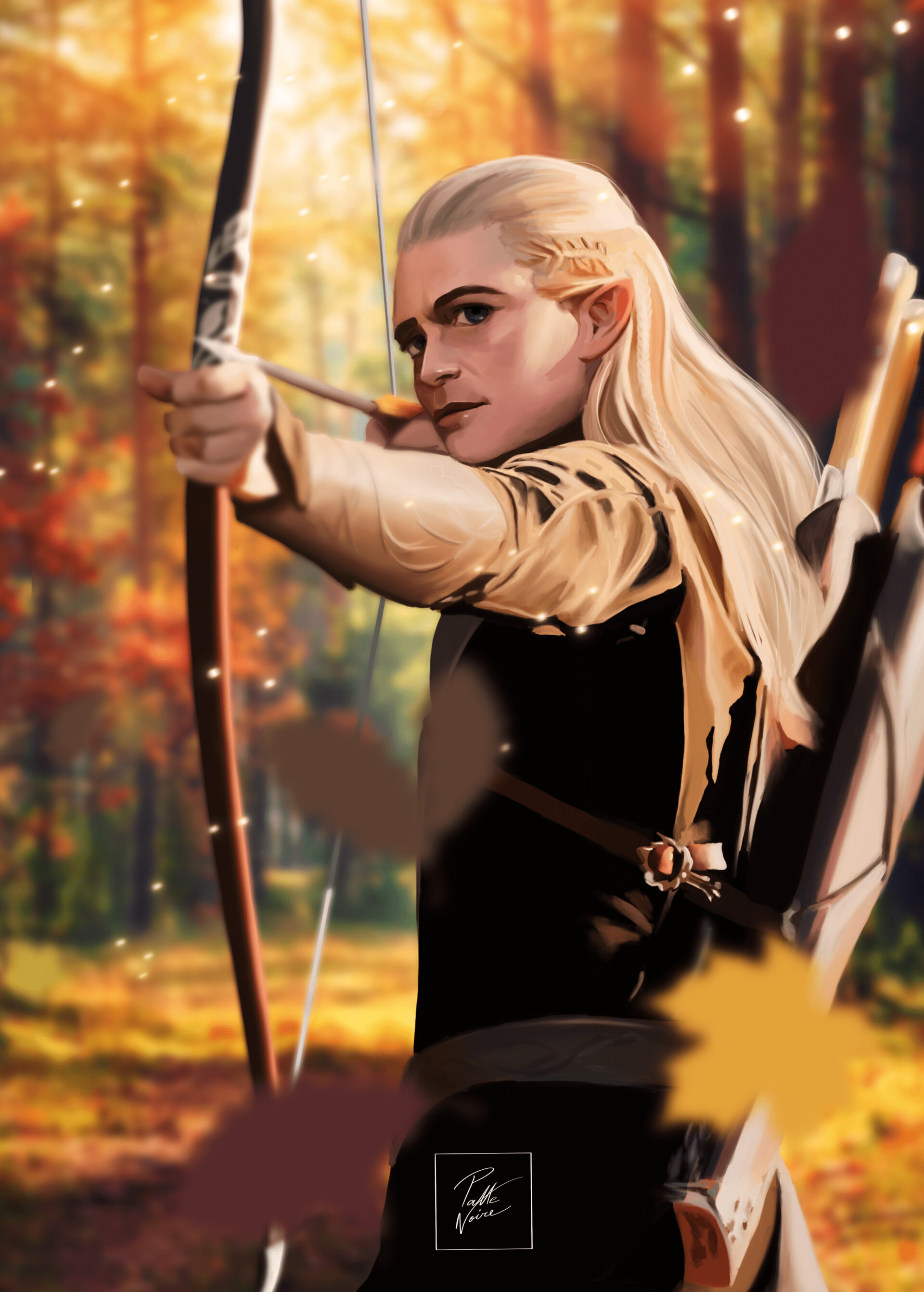 ArtStation - Legolas - Six fanarts challenge on my Instagram