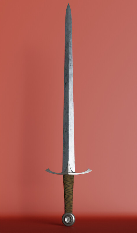 ArtStation - Medieval sword