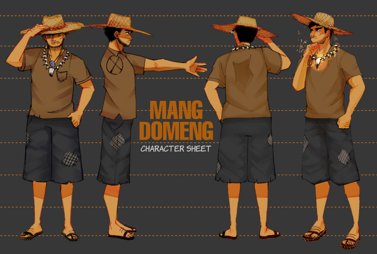 ArtStation - Supporting Characters in Fantastikids: Mang Domeng