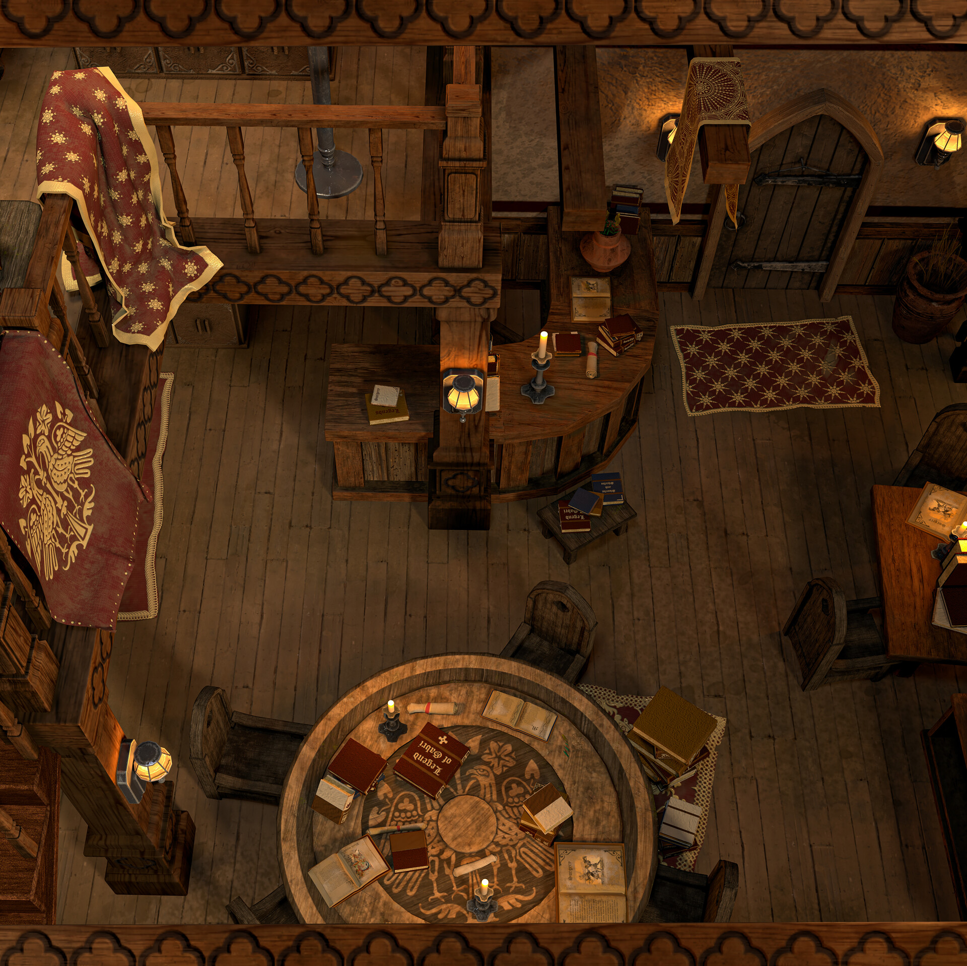 ArtStation - Ancient Library