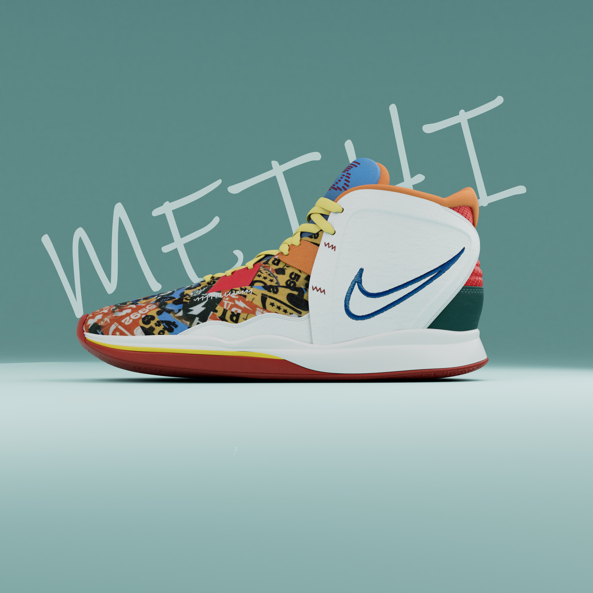 ArtStation - Nike Kyrie Infinity