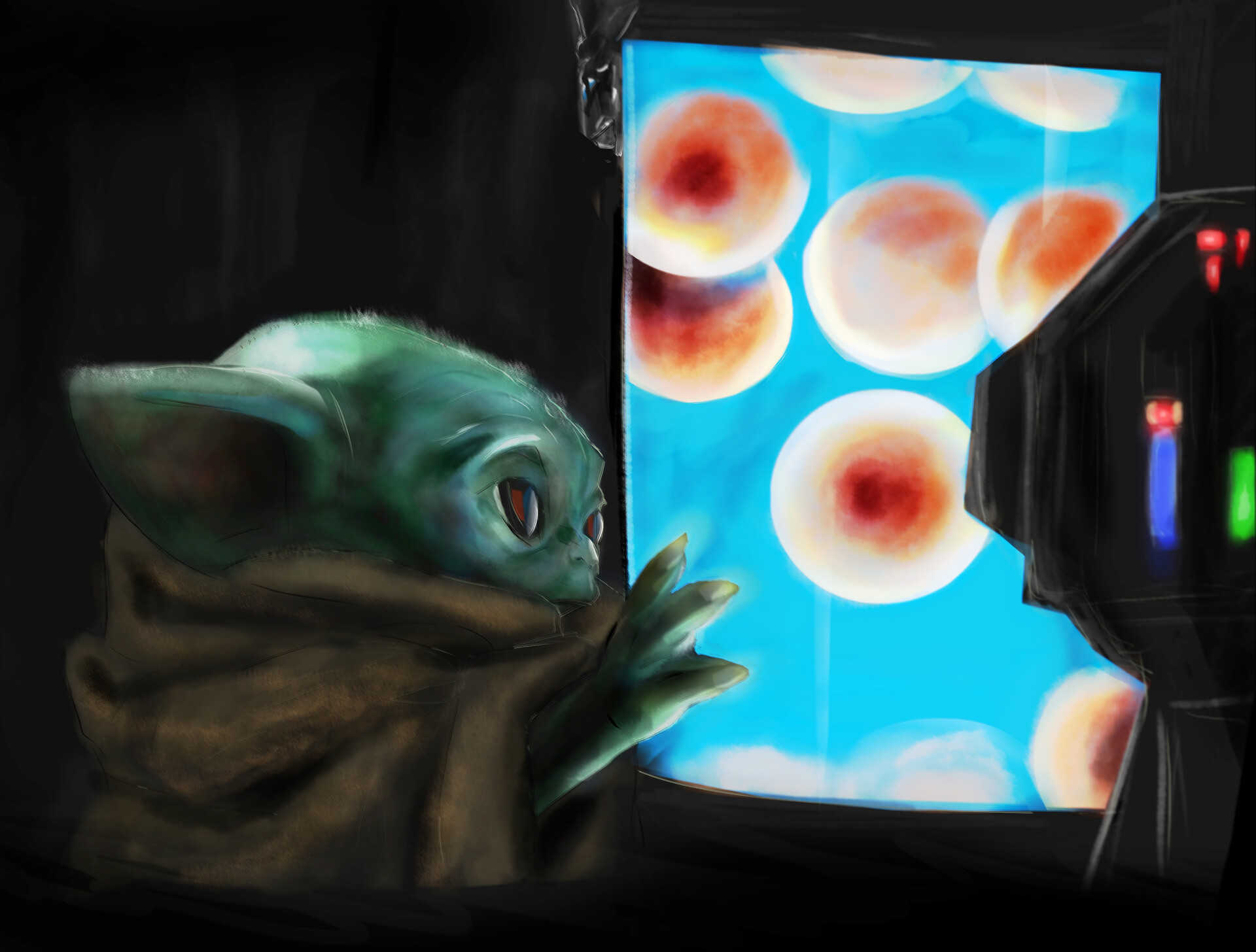 ArtStation - Grogu Wants Frogu