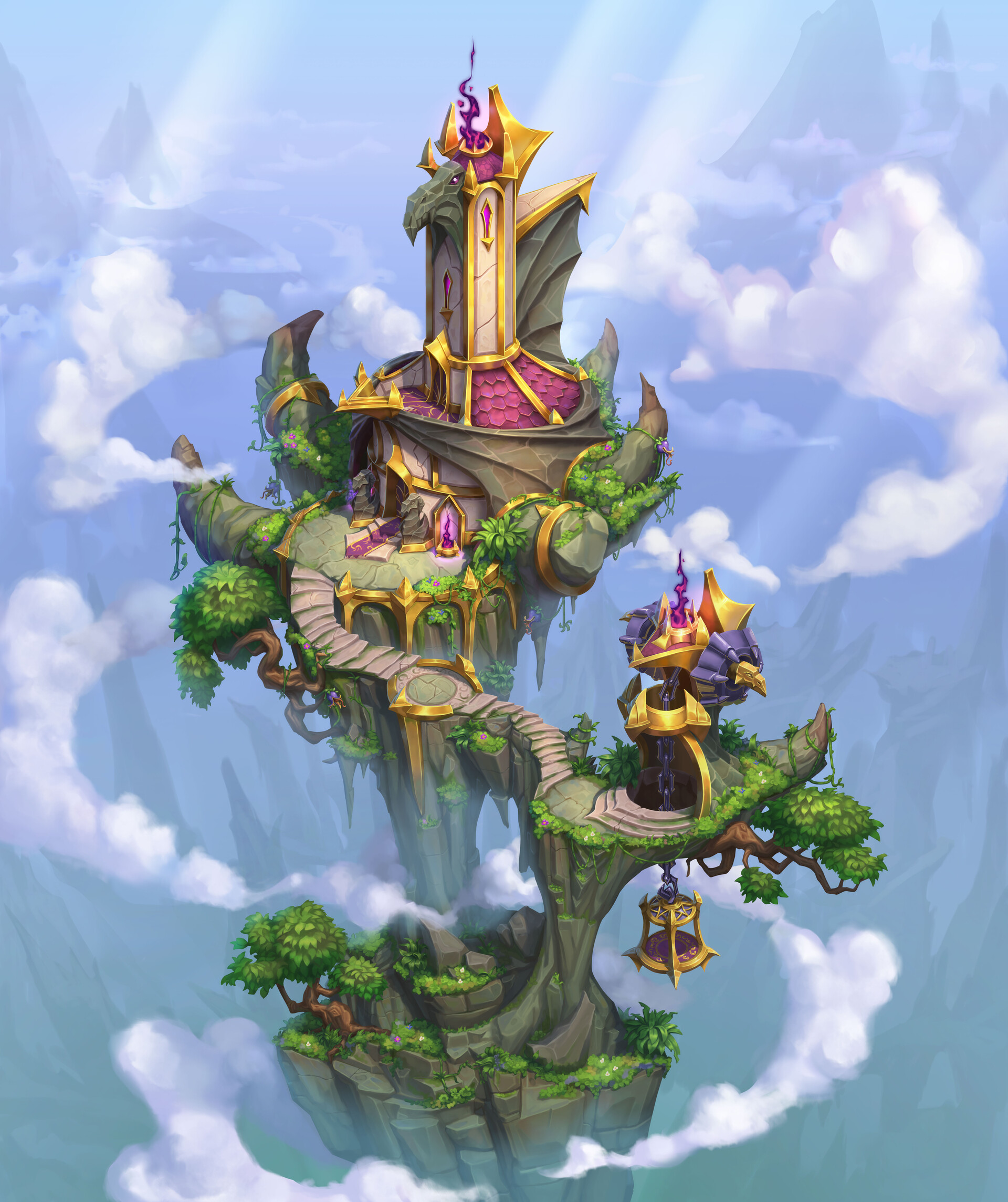 ArtStation - Dragon shrine