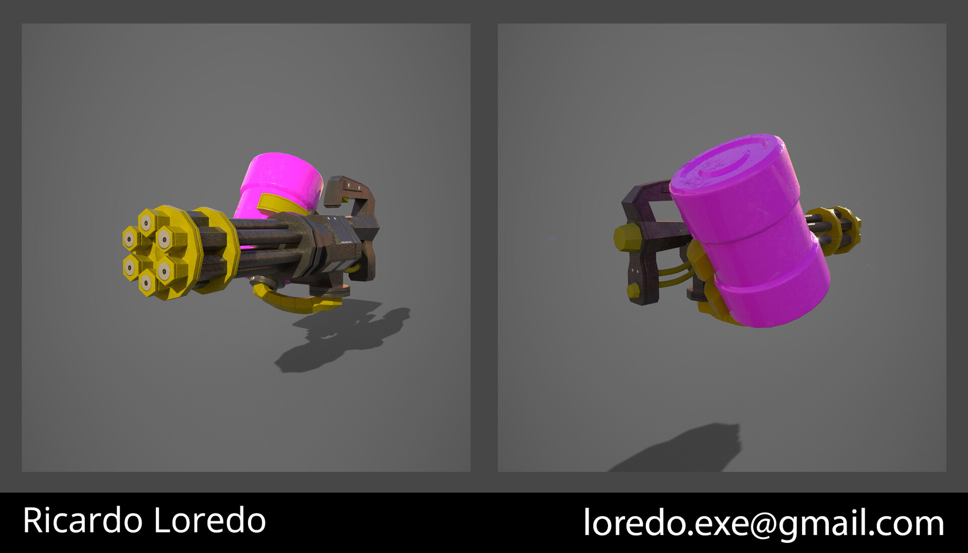 ArtStation - Splatoon Splatling Gun