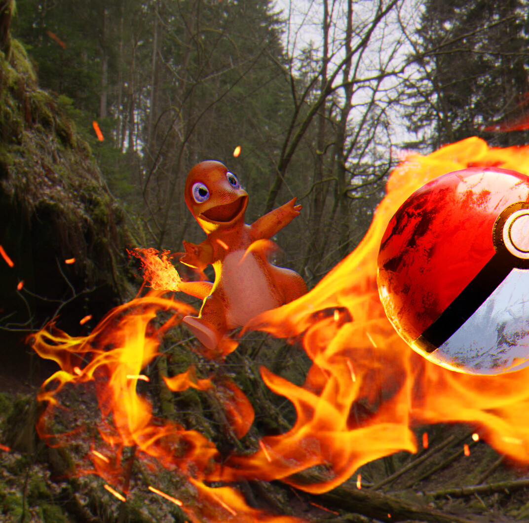 ArtStation - CHARMANDER 3D MODEL