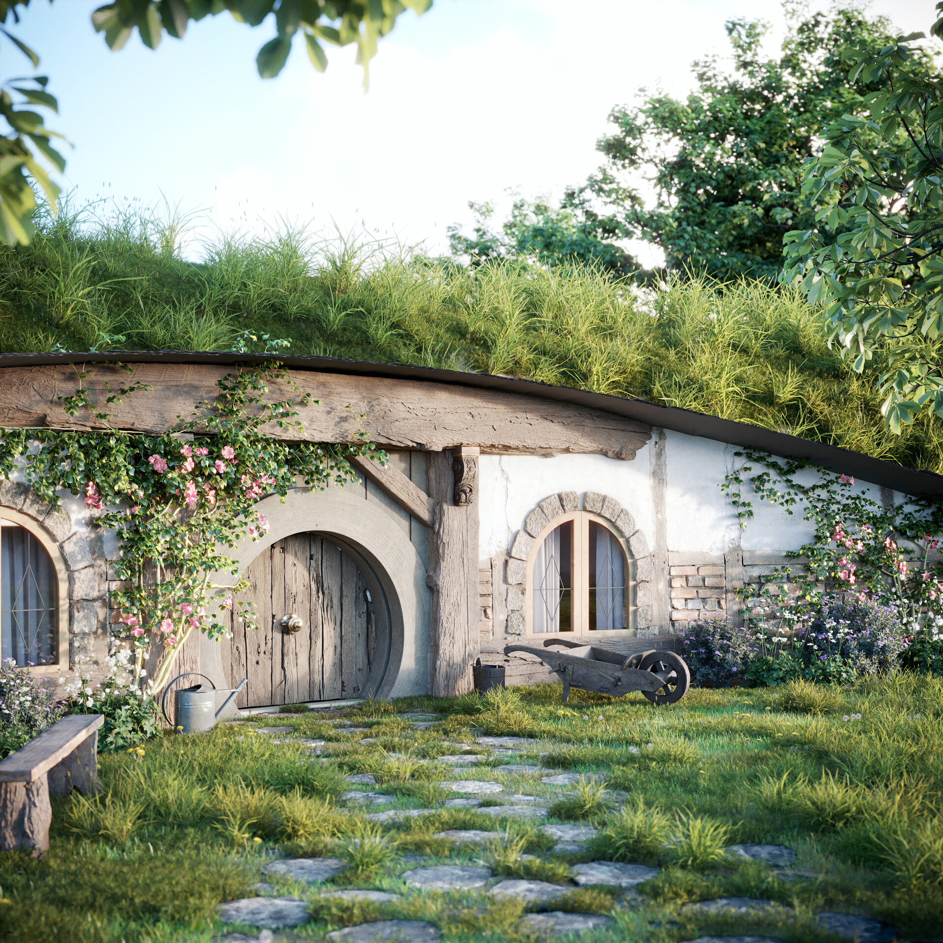 ArtStation - Hobbit Hole