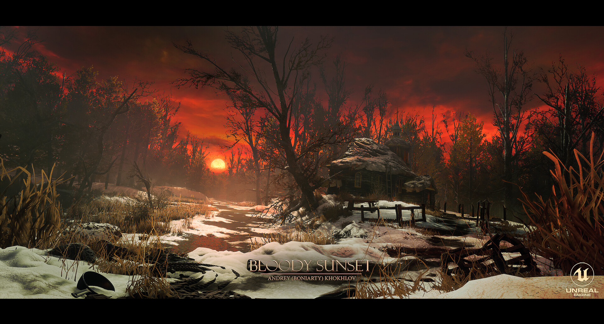 ArtStation - Bloody Sunset