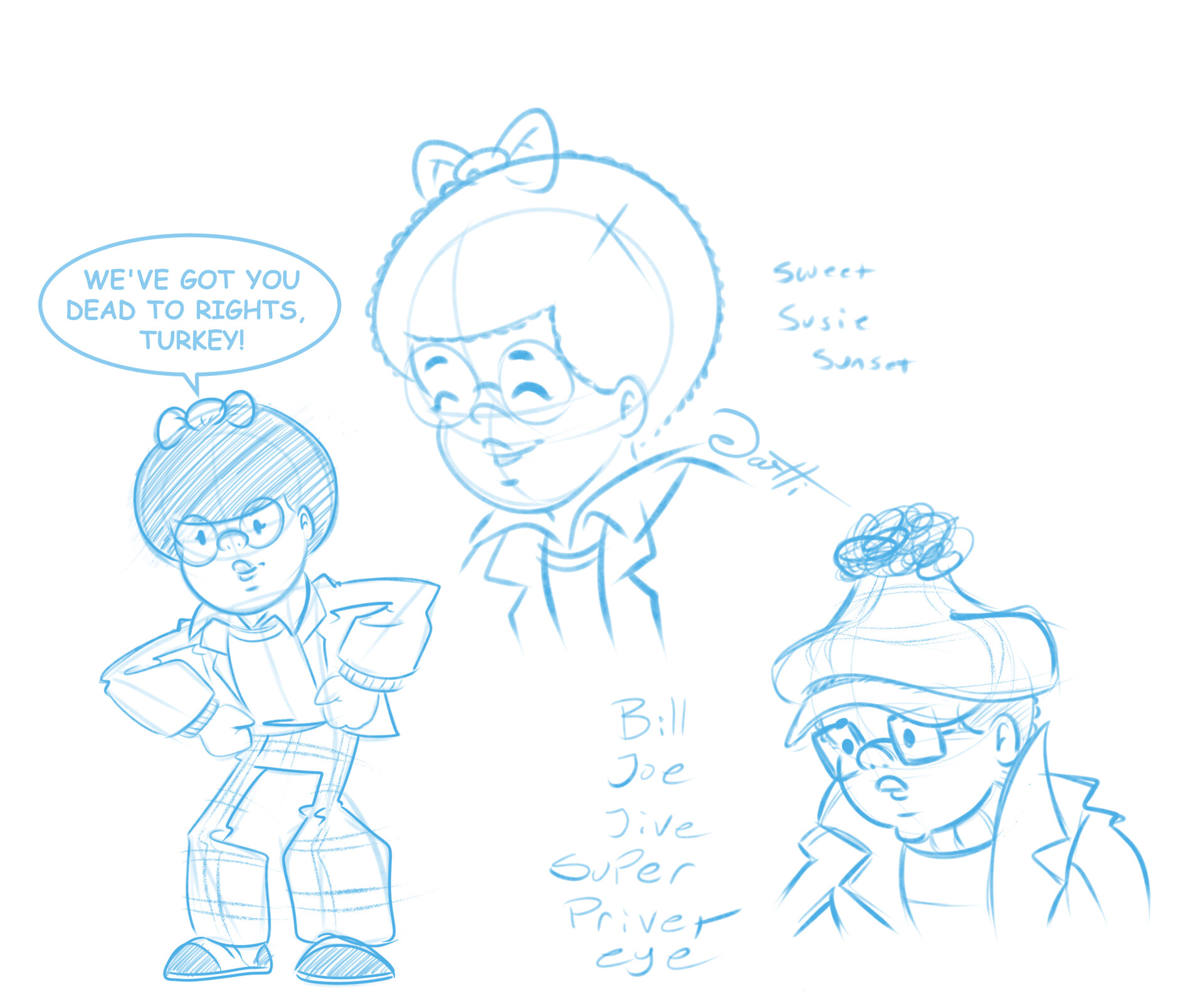 ArtStation - Billy Joe Jive, SUPER Privet Eye