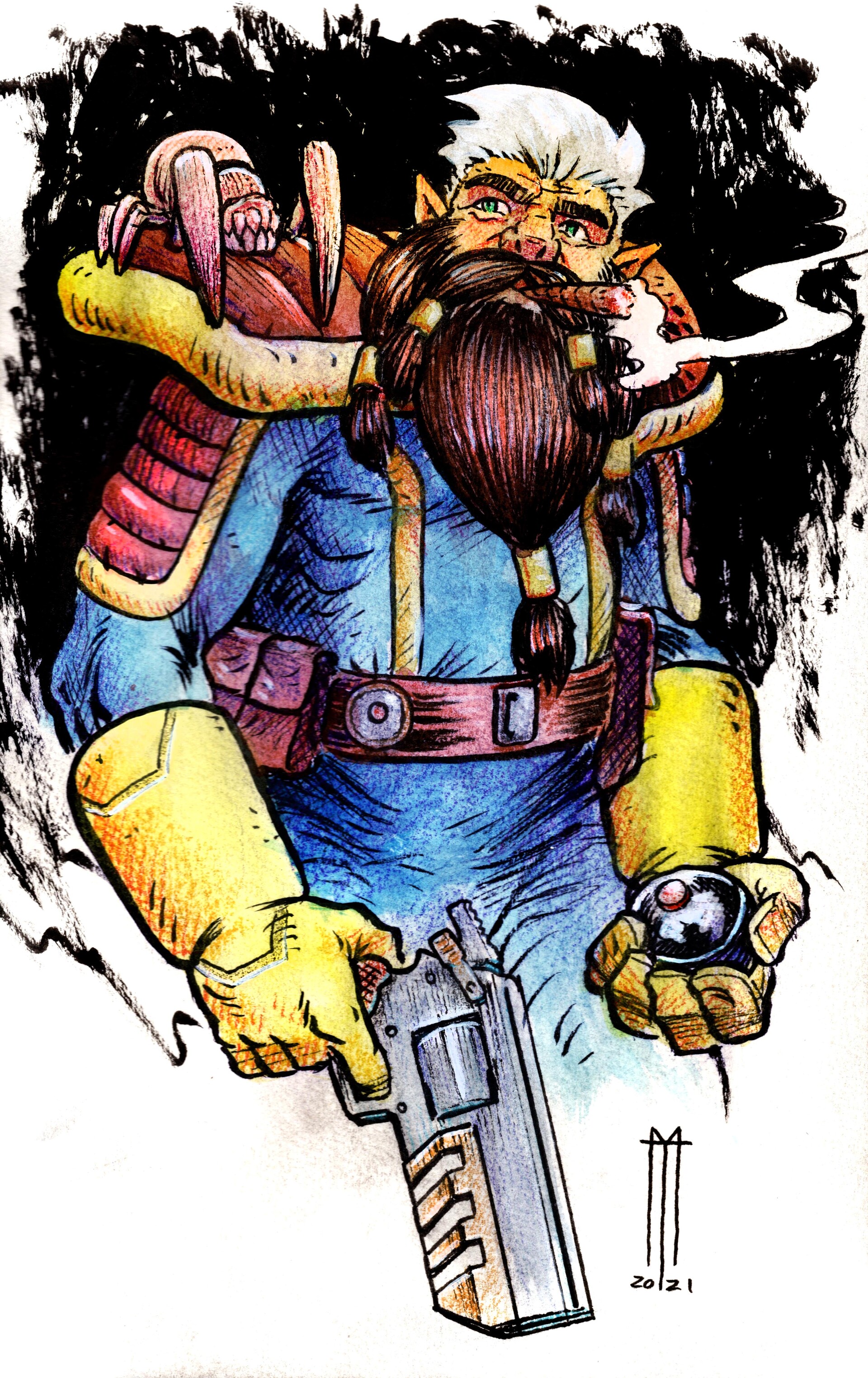 Manuel Tavares - The Legend of Karl (DRG minicomic)