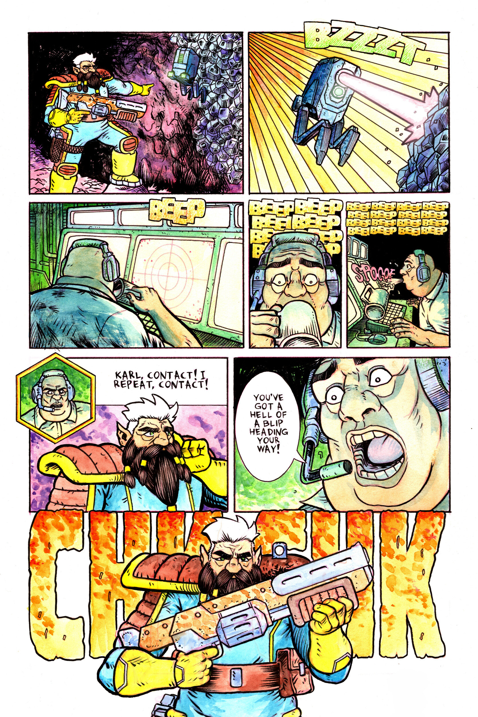 Manuel Tavares - The Legend of Karl (DRG minicomic)