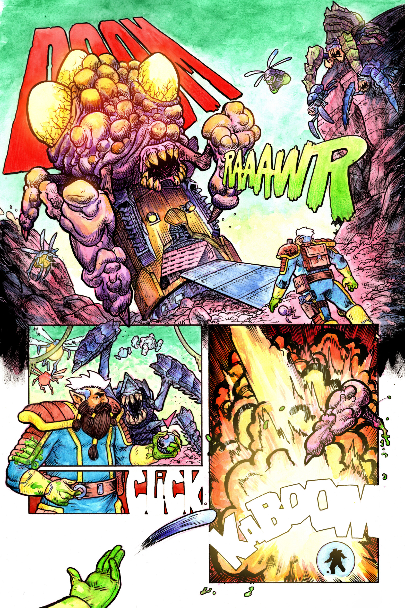 Manuel Tavares - The Legend of Karl (DRG minicomic)