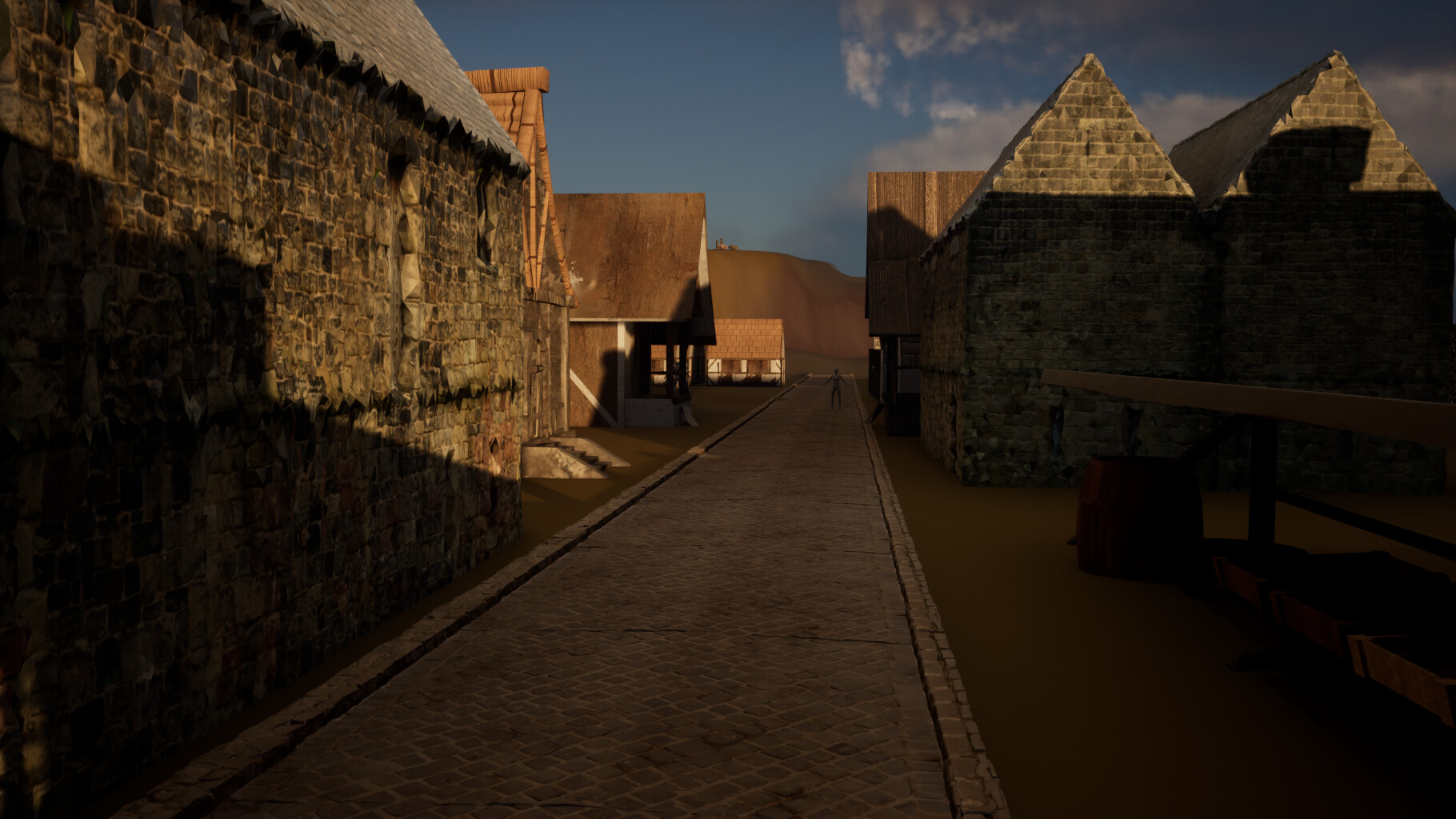 Michael Hallett - More Slight Progress - Medieval Castle Project