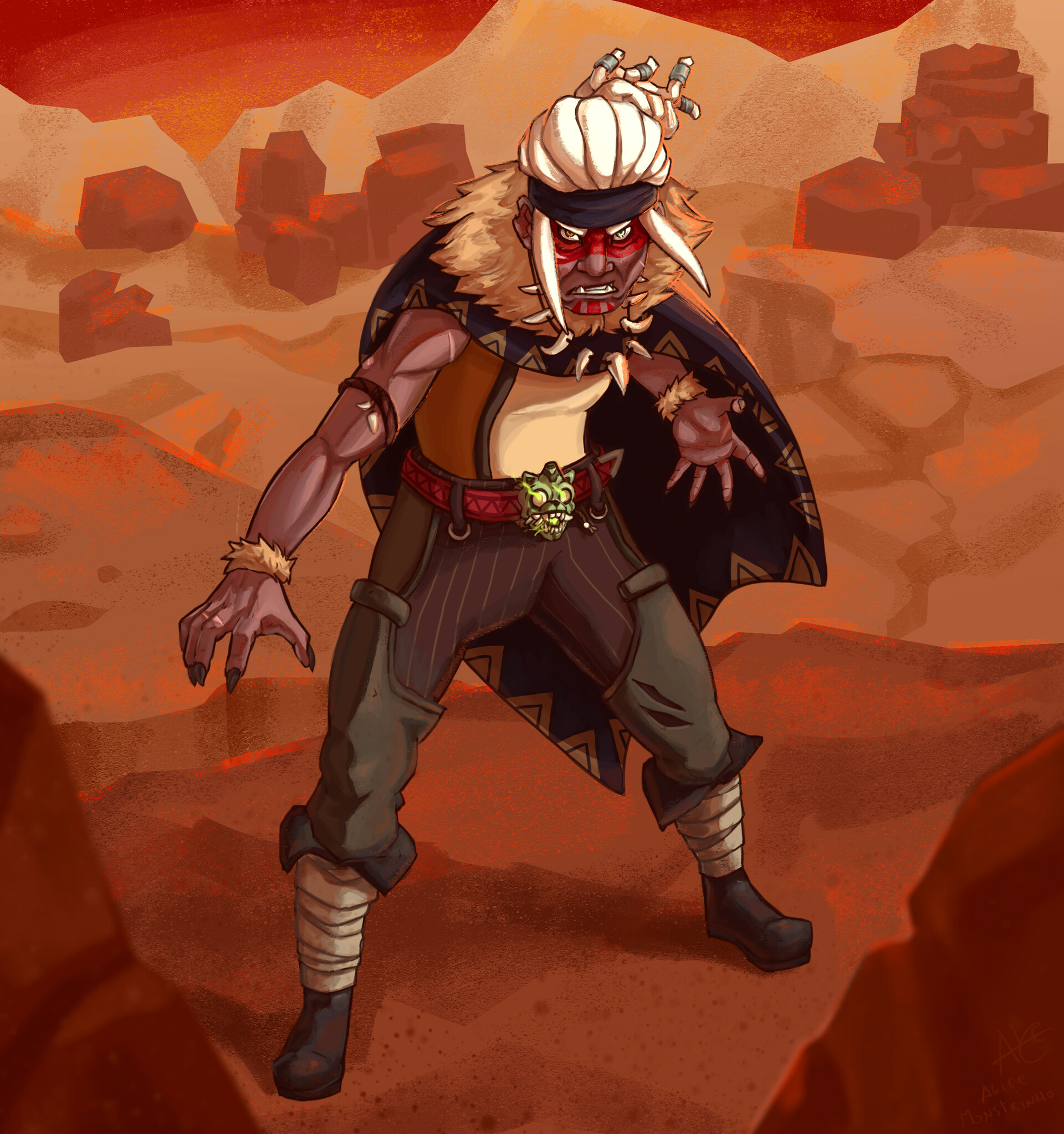 ArtStation - Main character concept art