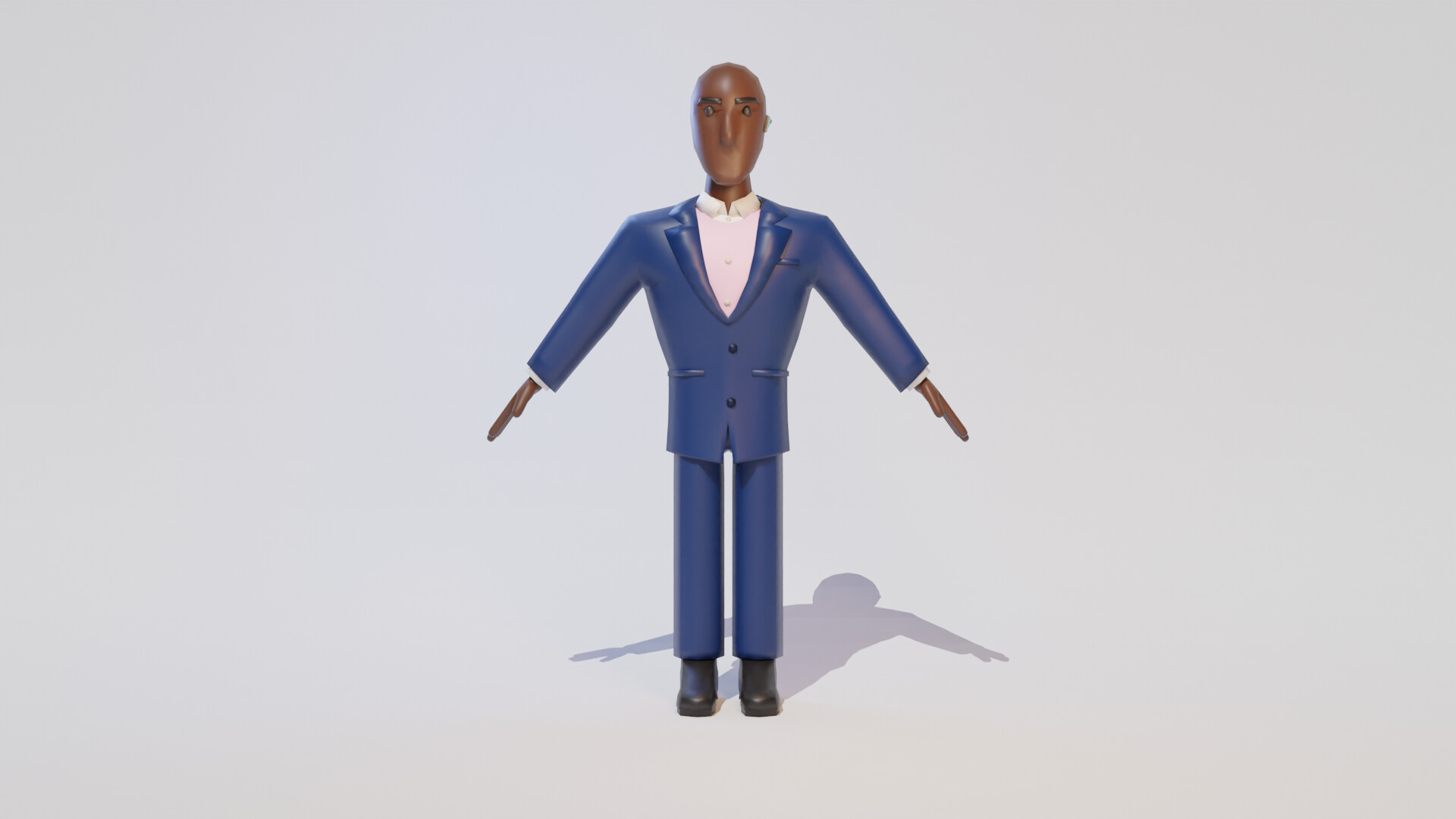 ArtStation - Business Man Model