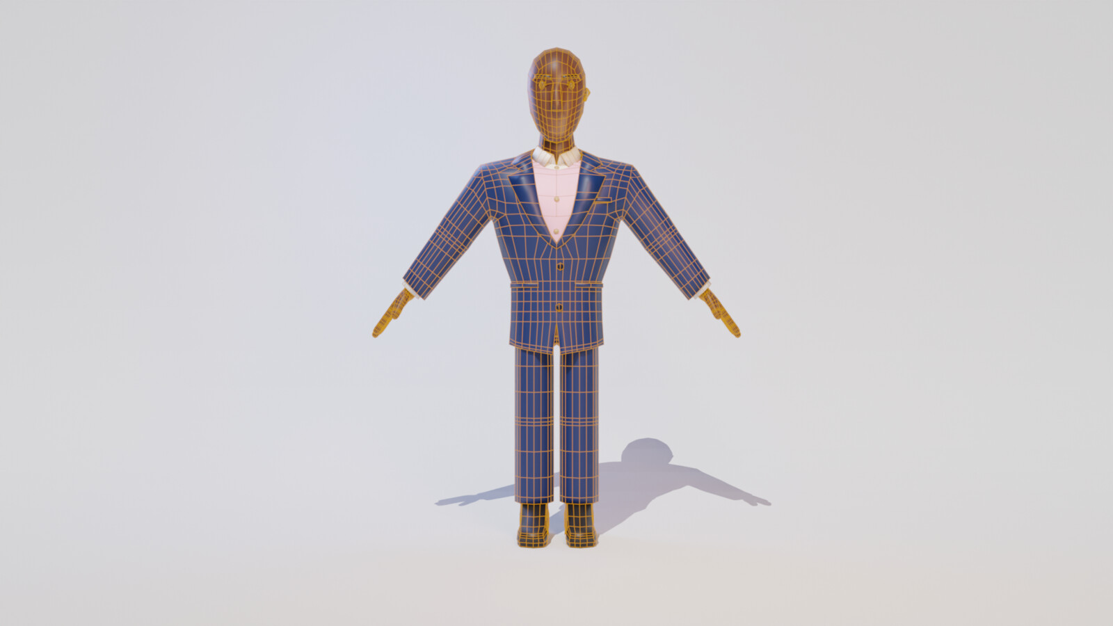 Shoshana Bortner - Business Man Model