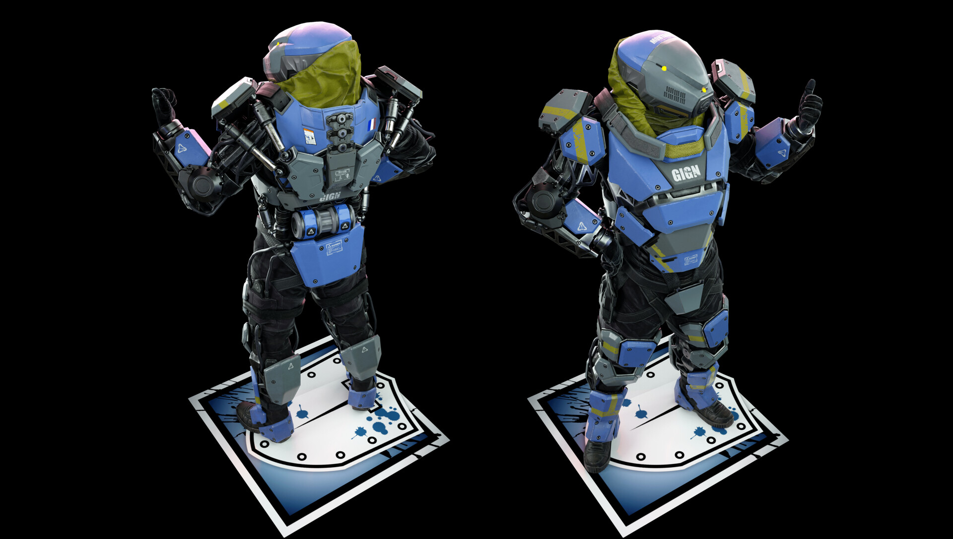 Michel Quach - Rainbow 6 Siege - Montagne Elite