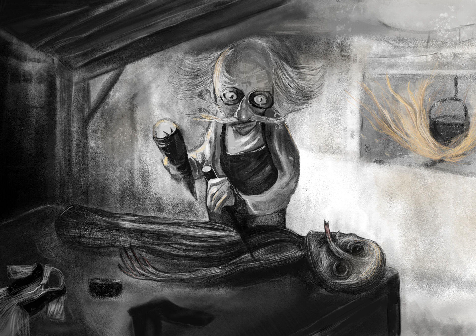 ArtStation - Pinocchio Characters Geppetto