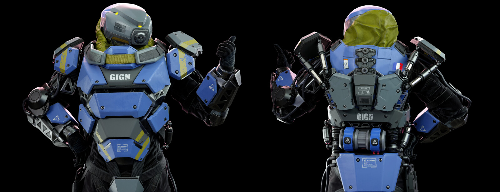 Michel Quach - Rainbow 6 Siege - Montagne Elite