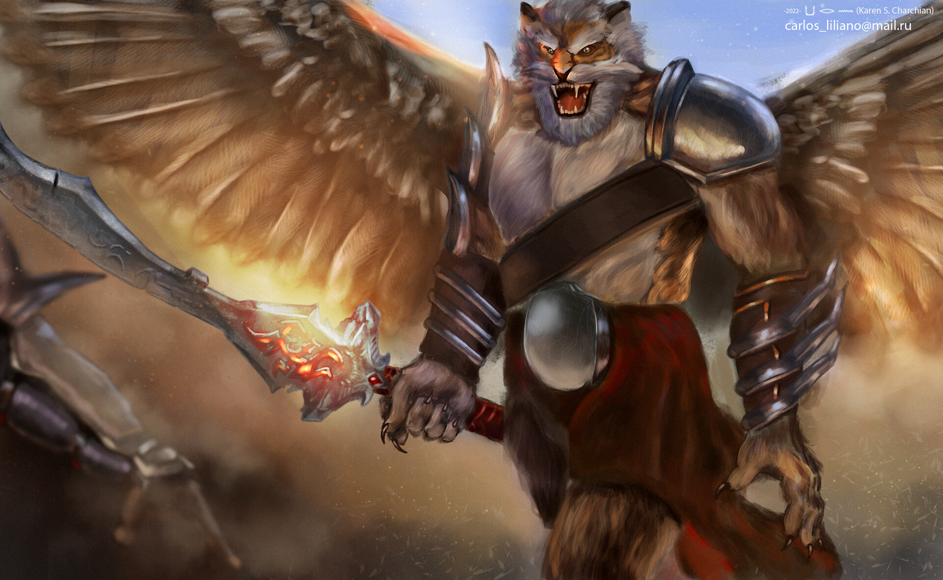 ArtStation - Armored Tiger