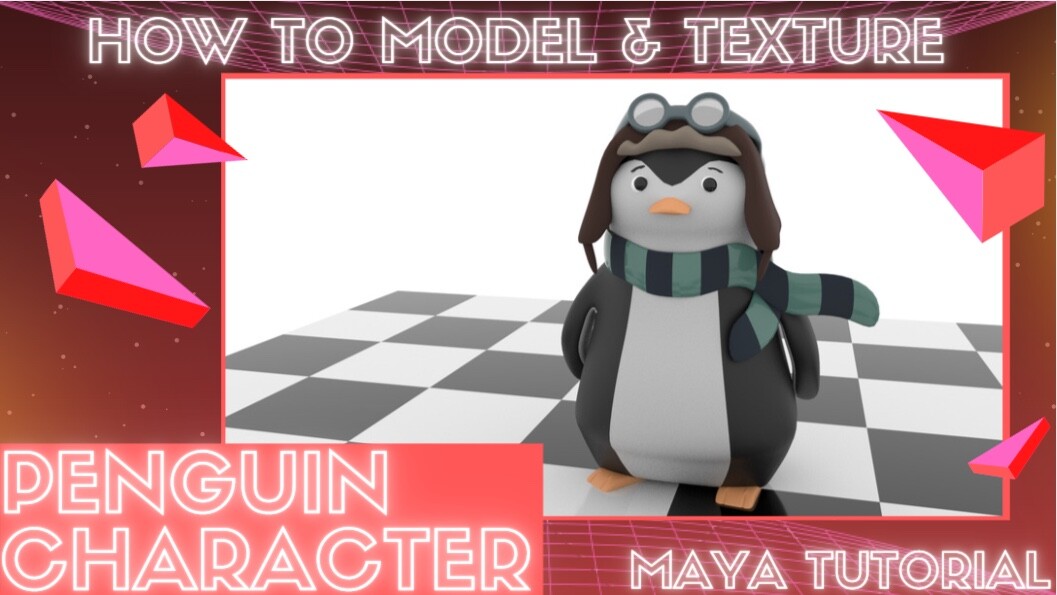 ArtStation - Penguin character tutorial premiere