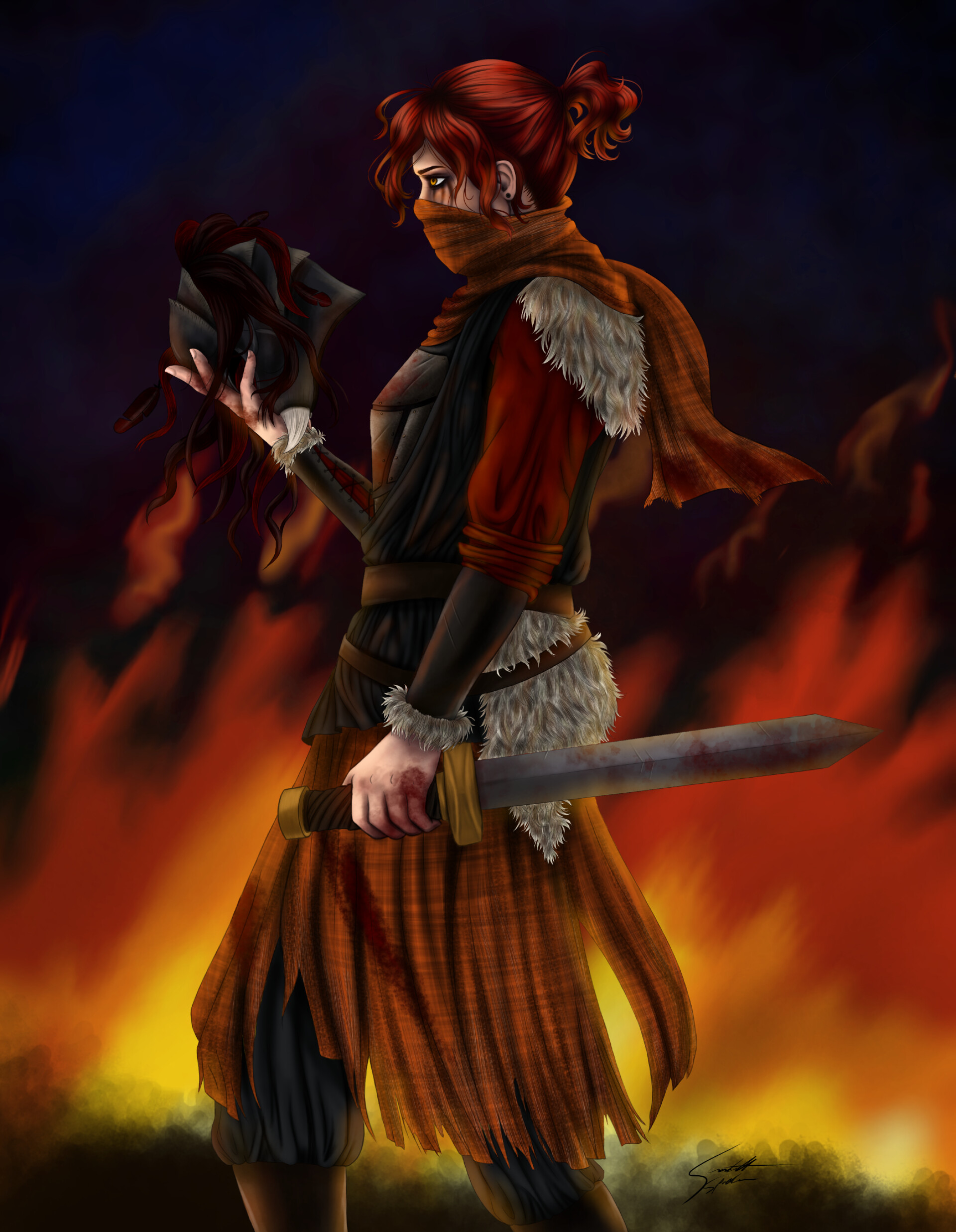 ArtStation - Burn 01