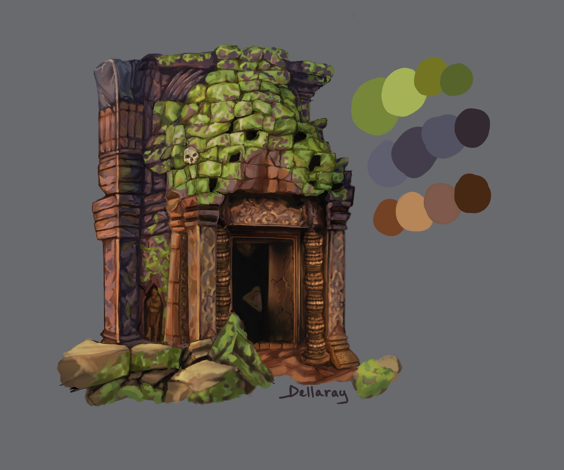 ArtStation - Ta Prohm temple, Cambodia