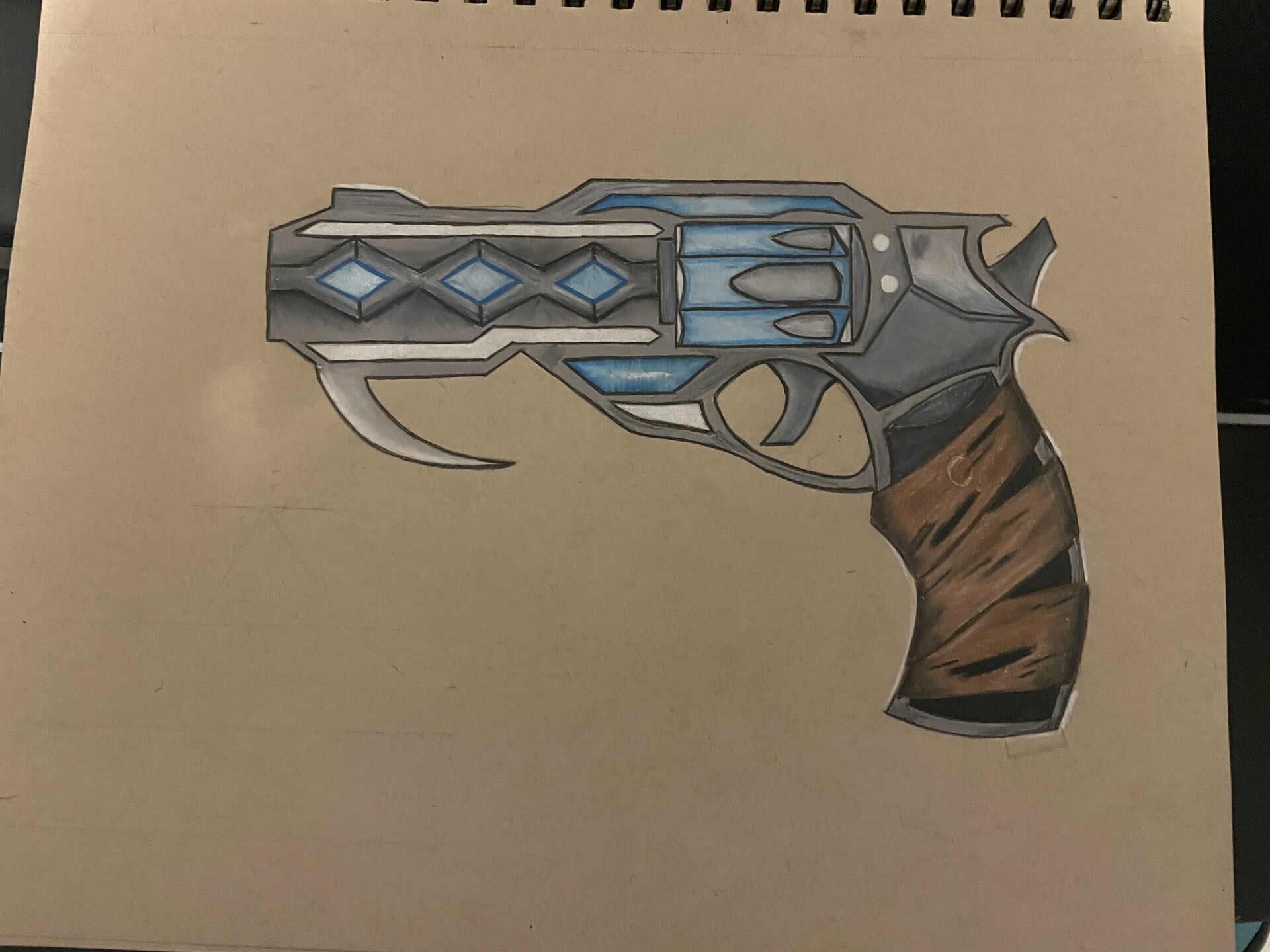 ArtStation - Custom destony hand cannon