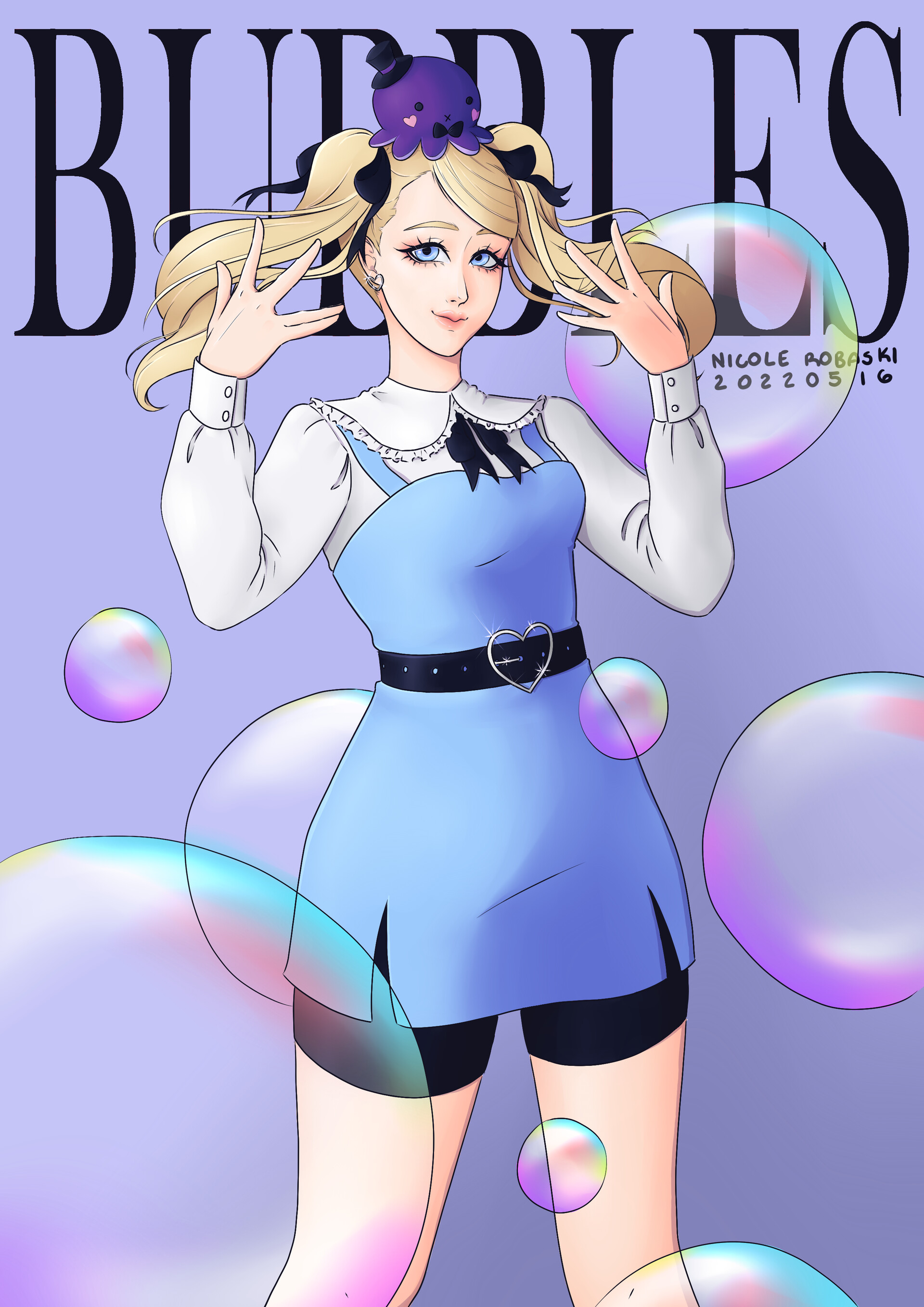 Artstation Bubbles Ppg Fanart As Magazine Cover