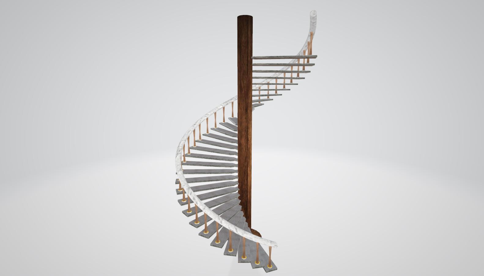 ArtStation - Round Stairs Model