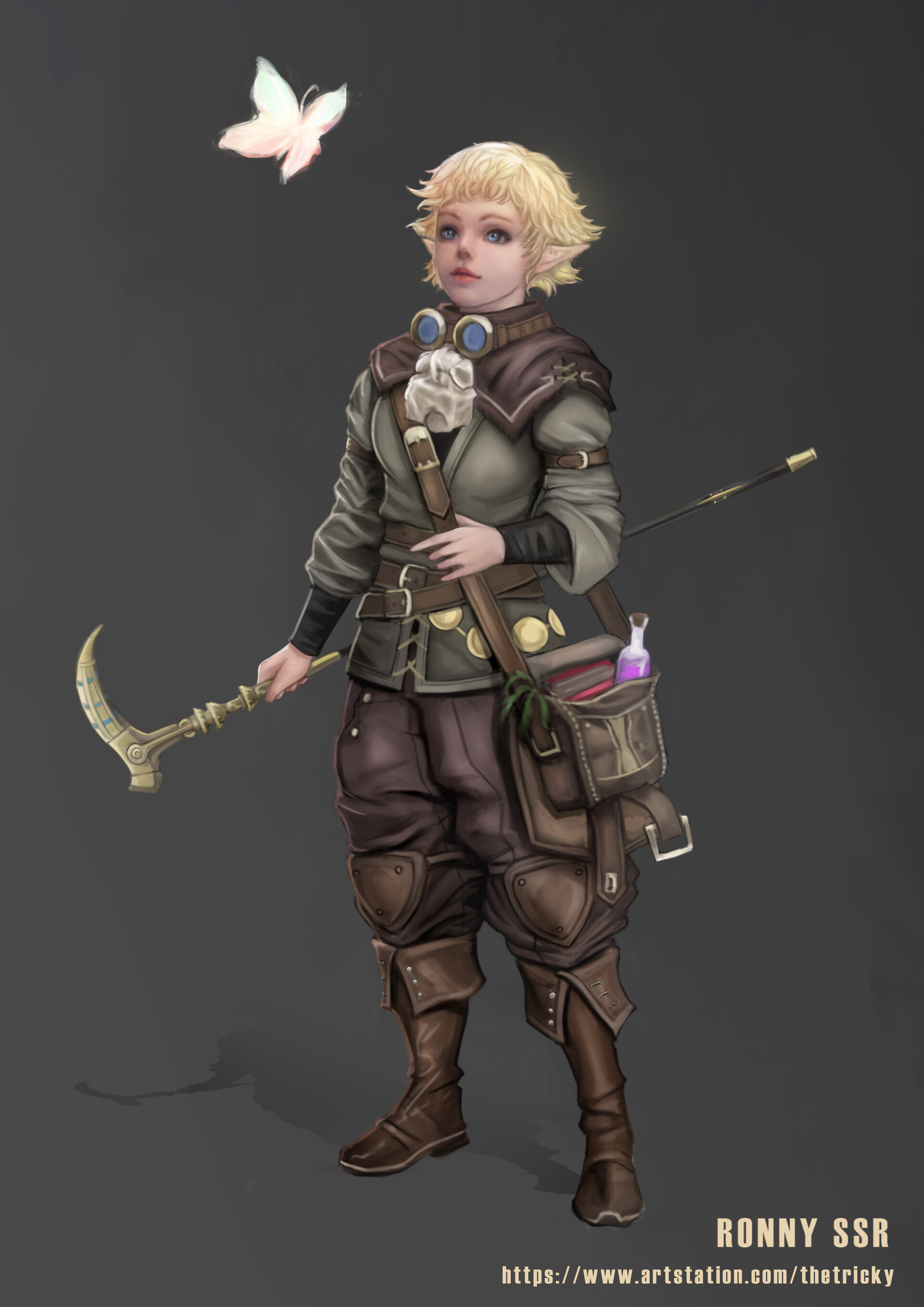 ArtStation - Personal Works: The explorer (Learning)