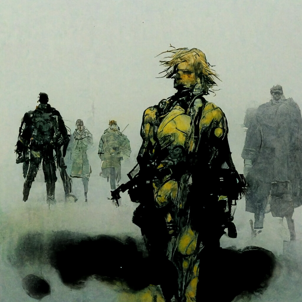 Stylised Character Concept Art generated with AI by John Walther ...